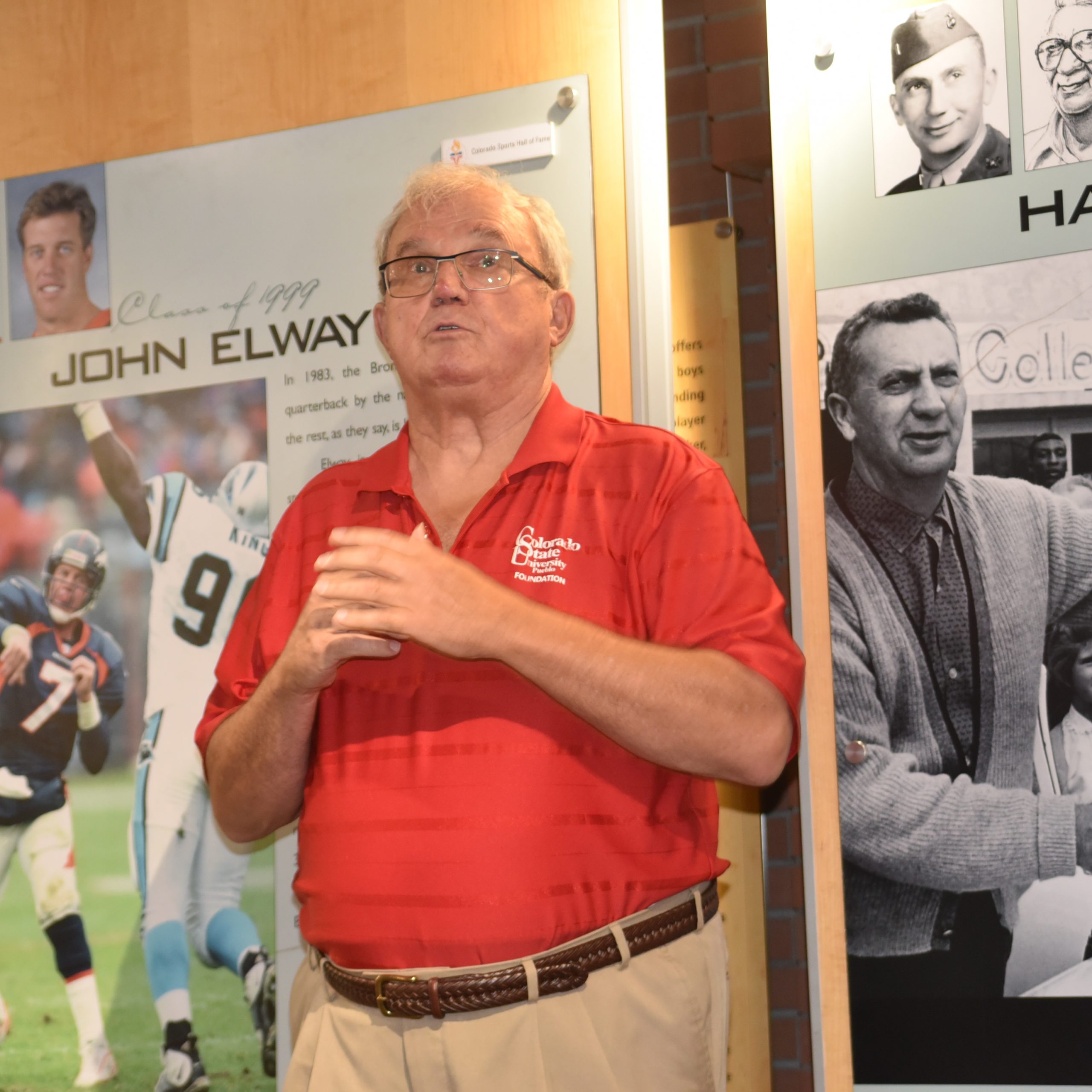 Tim Simmons talked about Sam Batey and his Dad, "The Chief" Simmons