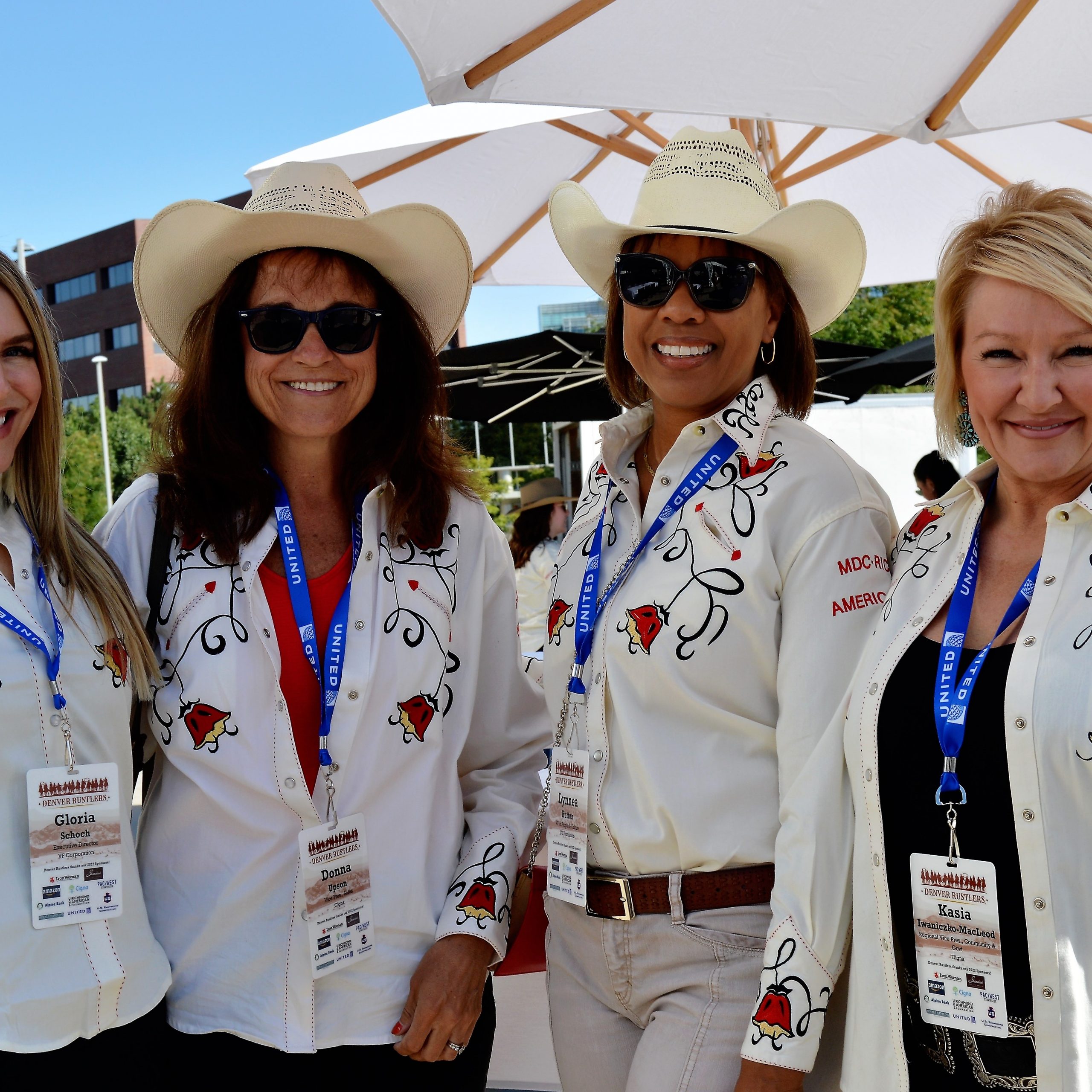 (l to r); Gloria Schoch, Donna Upson, Lynnea Hutton, Kasia Iwanicko-MacLeod
