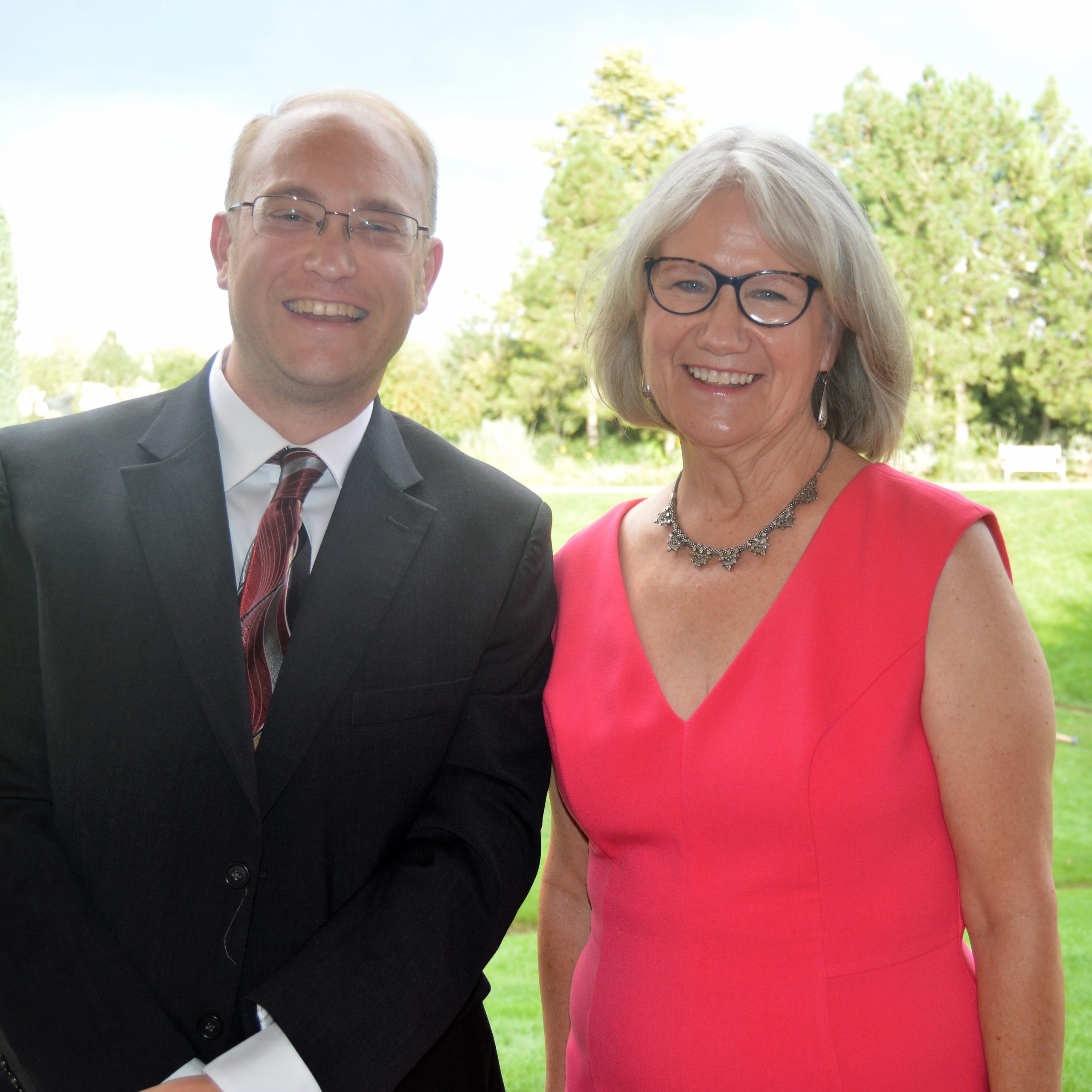 Andrew Younkins and Louise Westfall