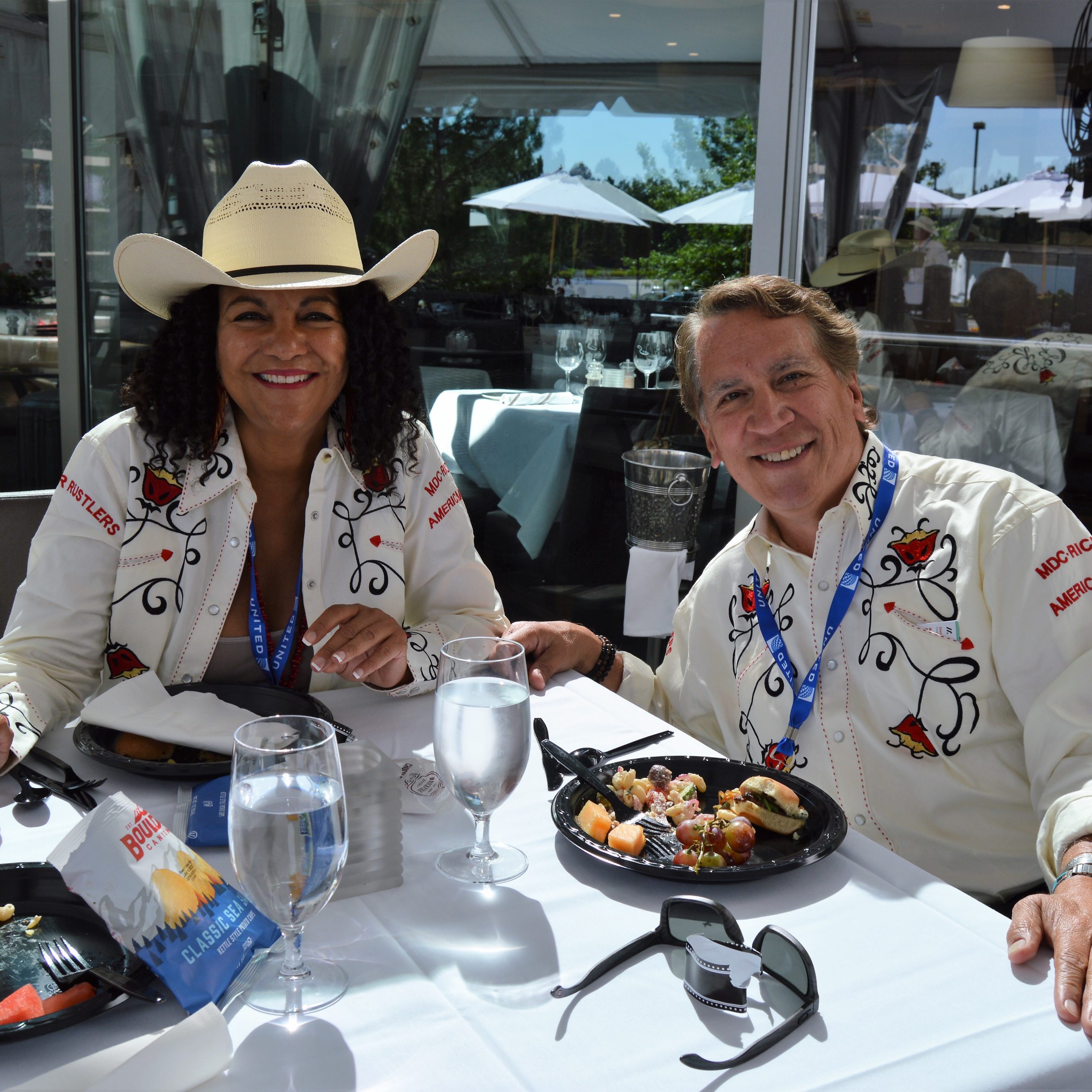 Lisa Roy and Rick Garcia