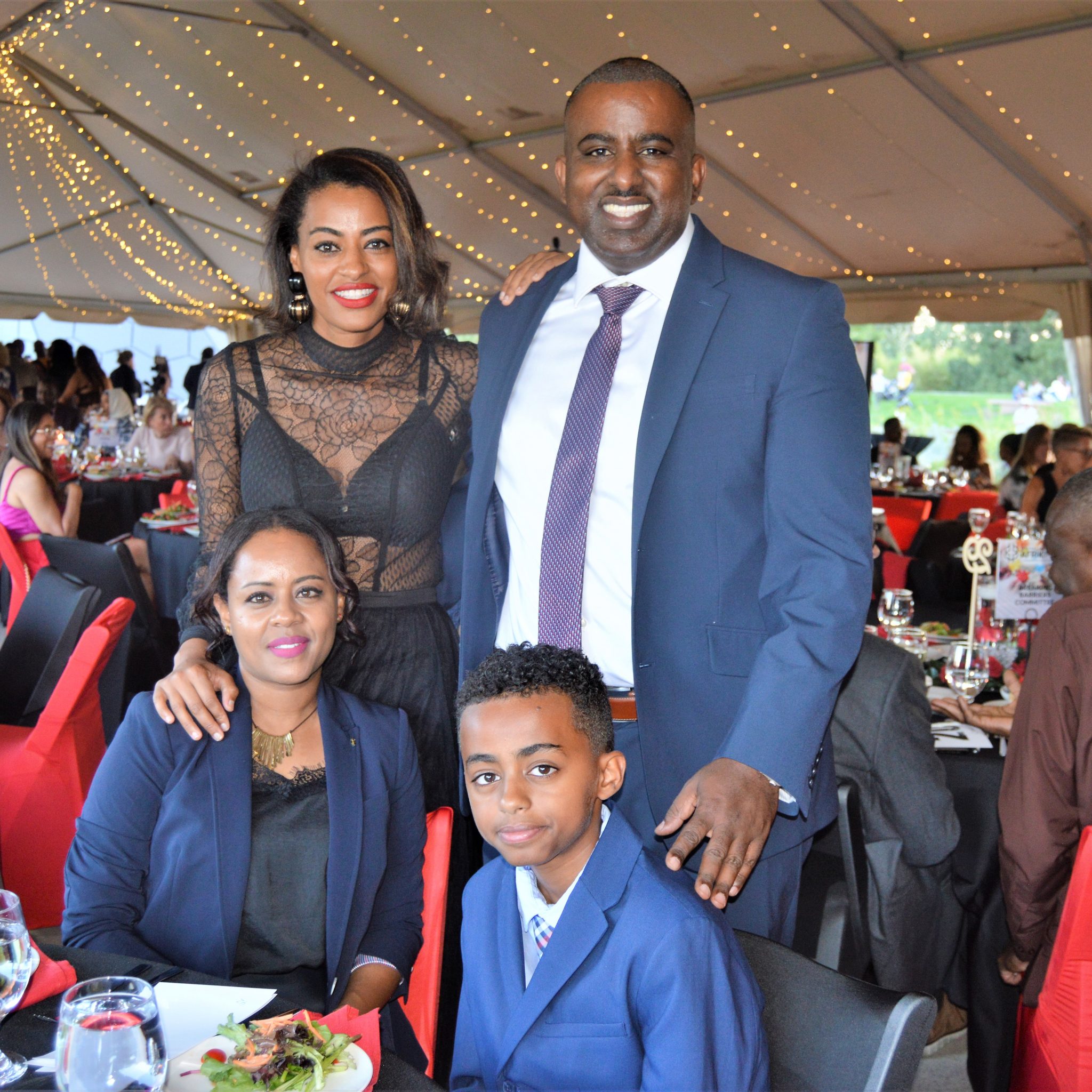 Selam Alemu and Elias Esran