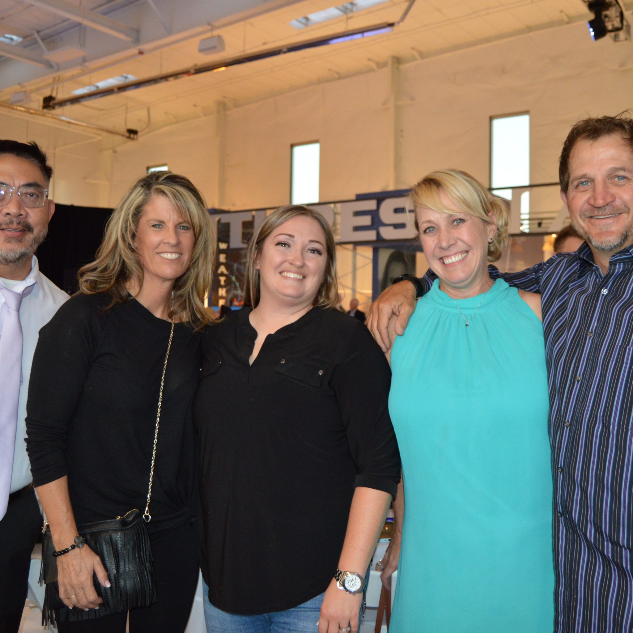 Colin Daugherty (left) with Nathaniel Romero