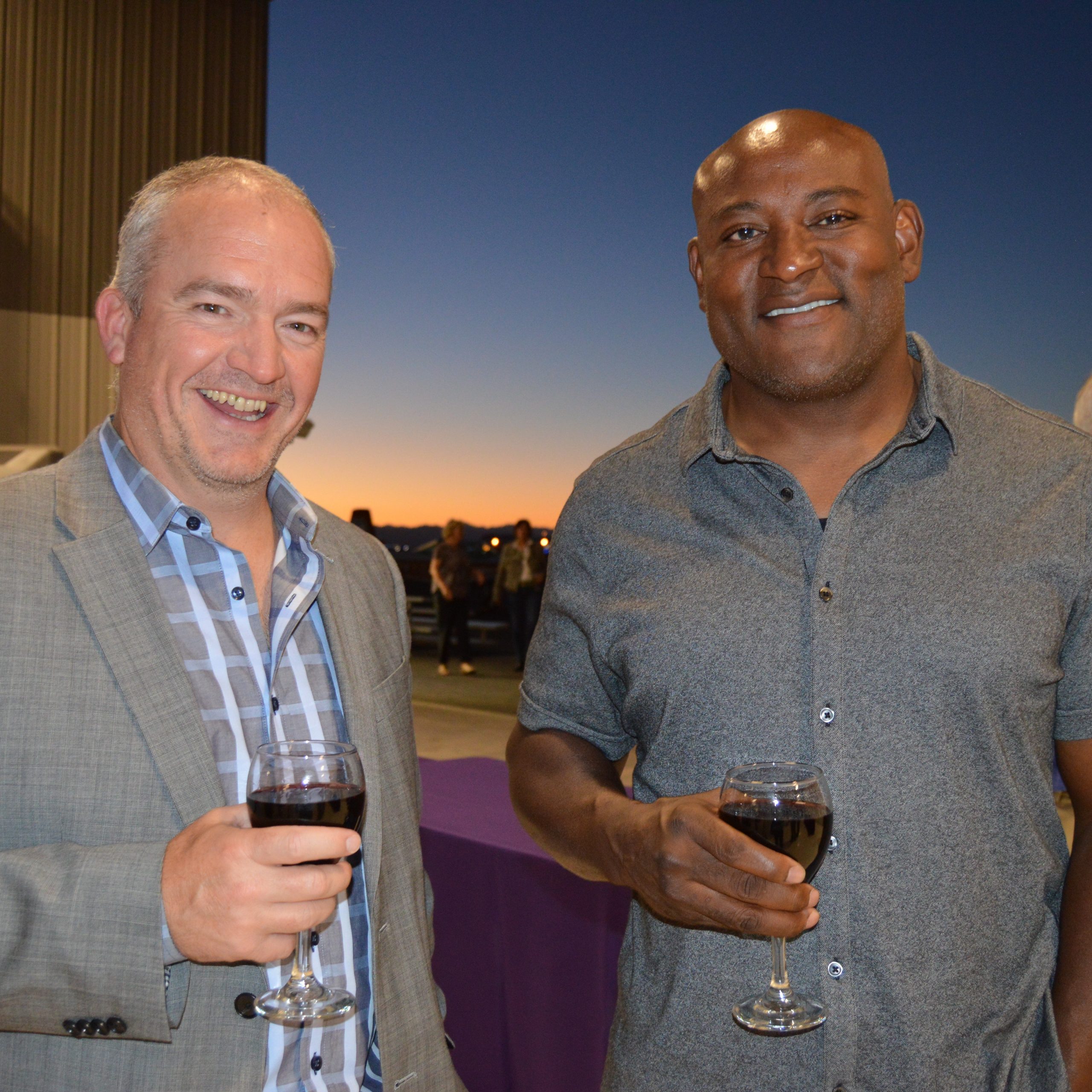 Greg Miller (left) and Galen Turner