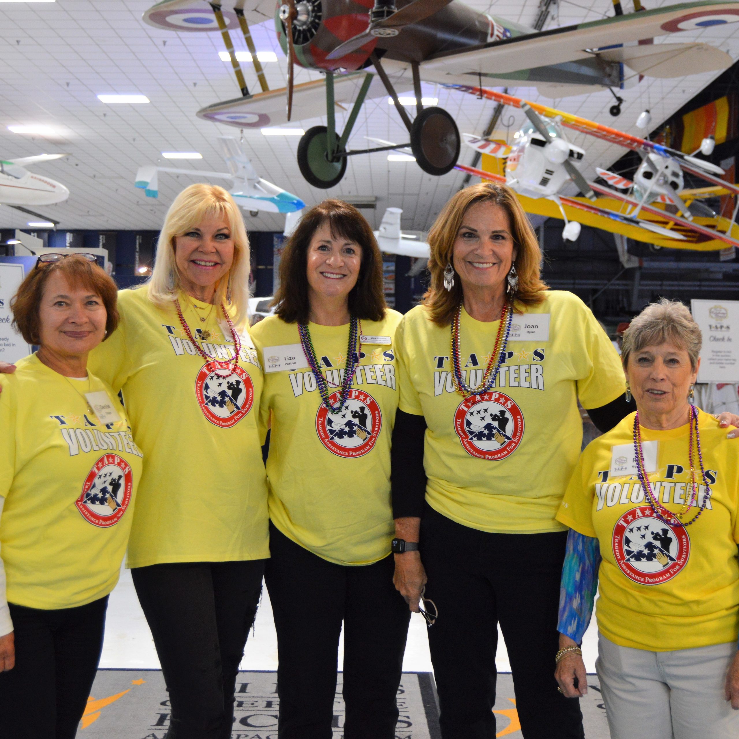 Volunteers (l to r): Denise Drager, Marla Downer, Executive Committee ...