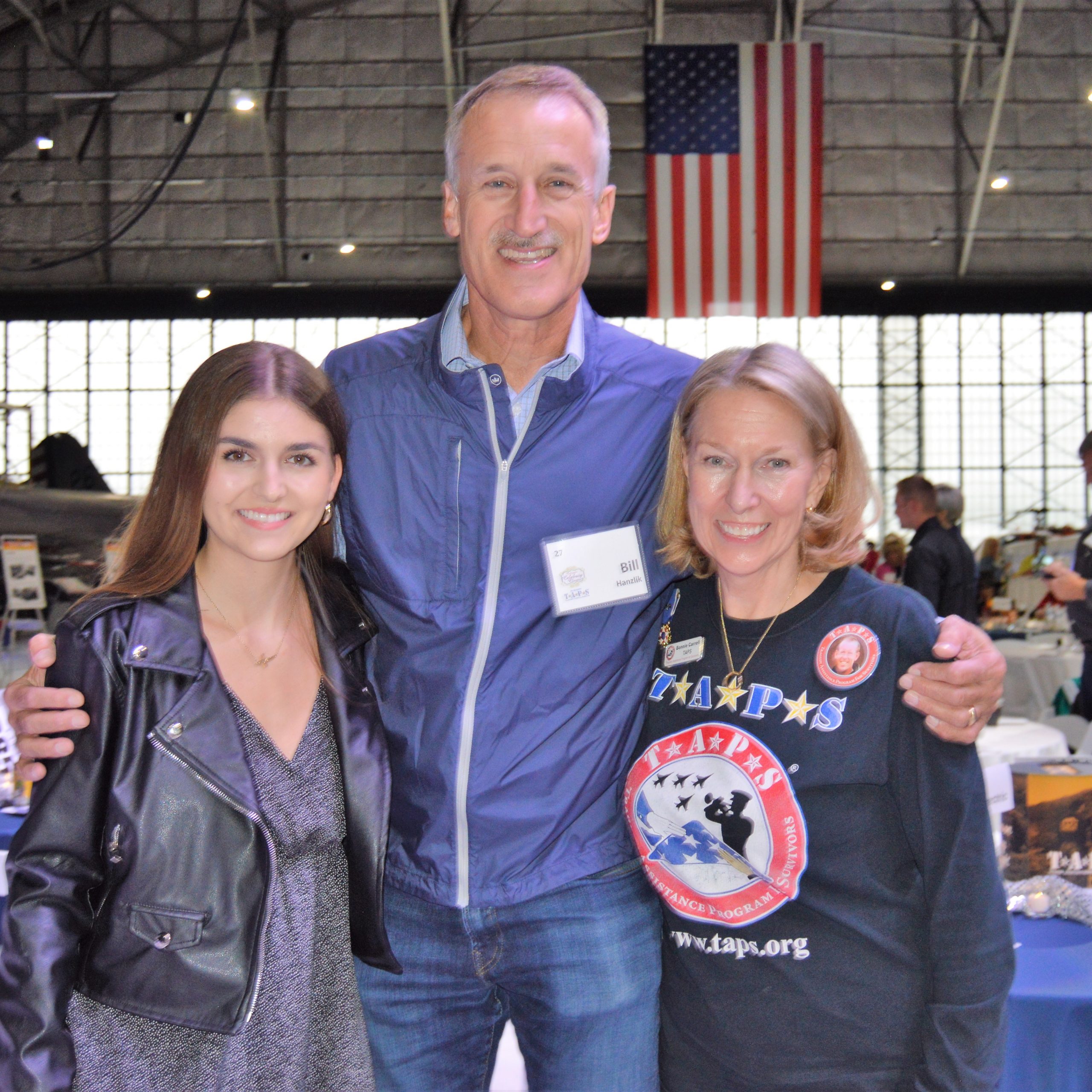 TAPS president and founder Bonnie Carroll (right), with Denver Nuggets ...