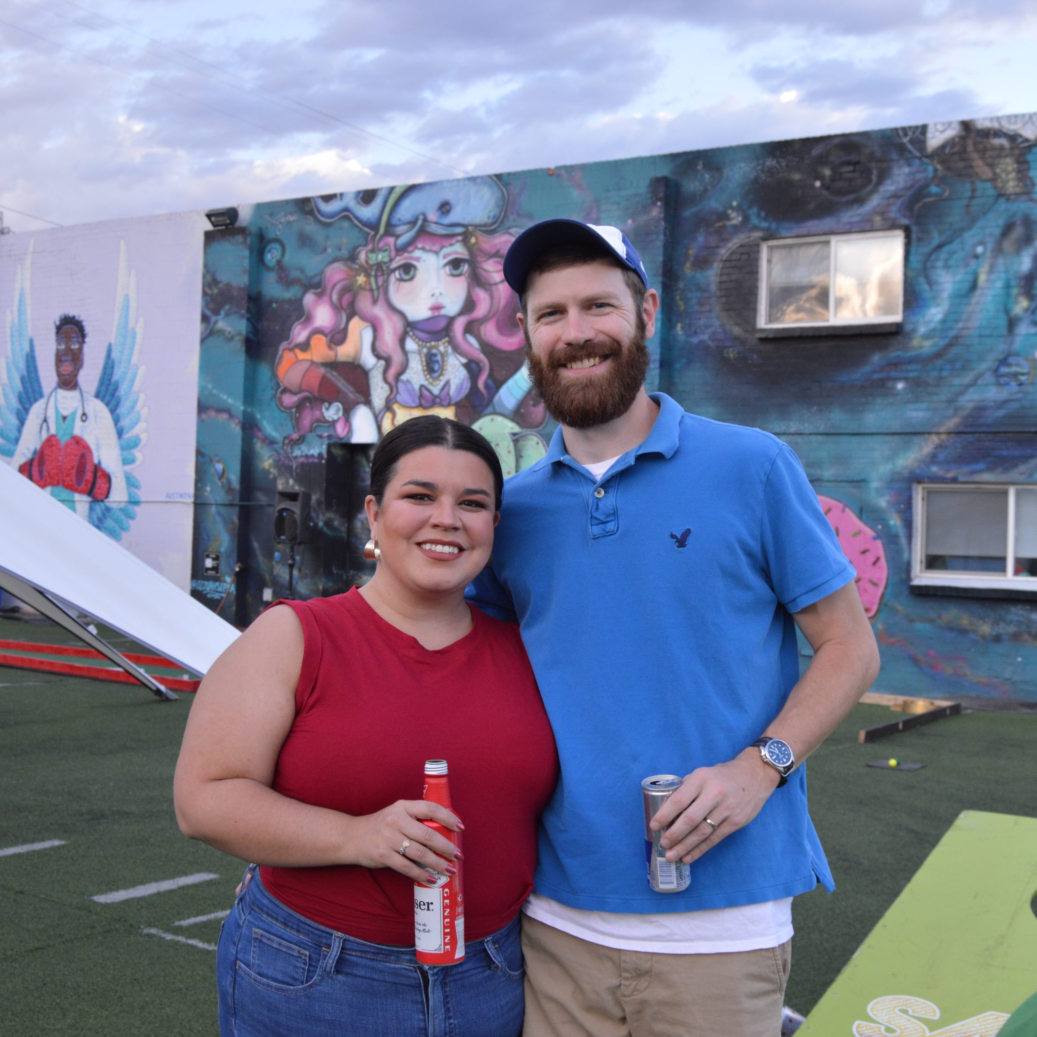 Kyle Godwin and Erin Keogh