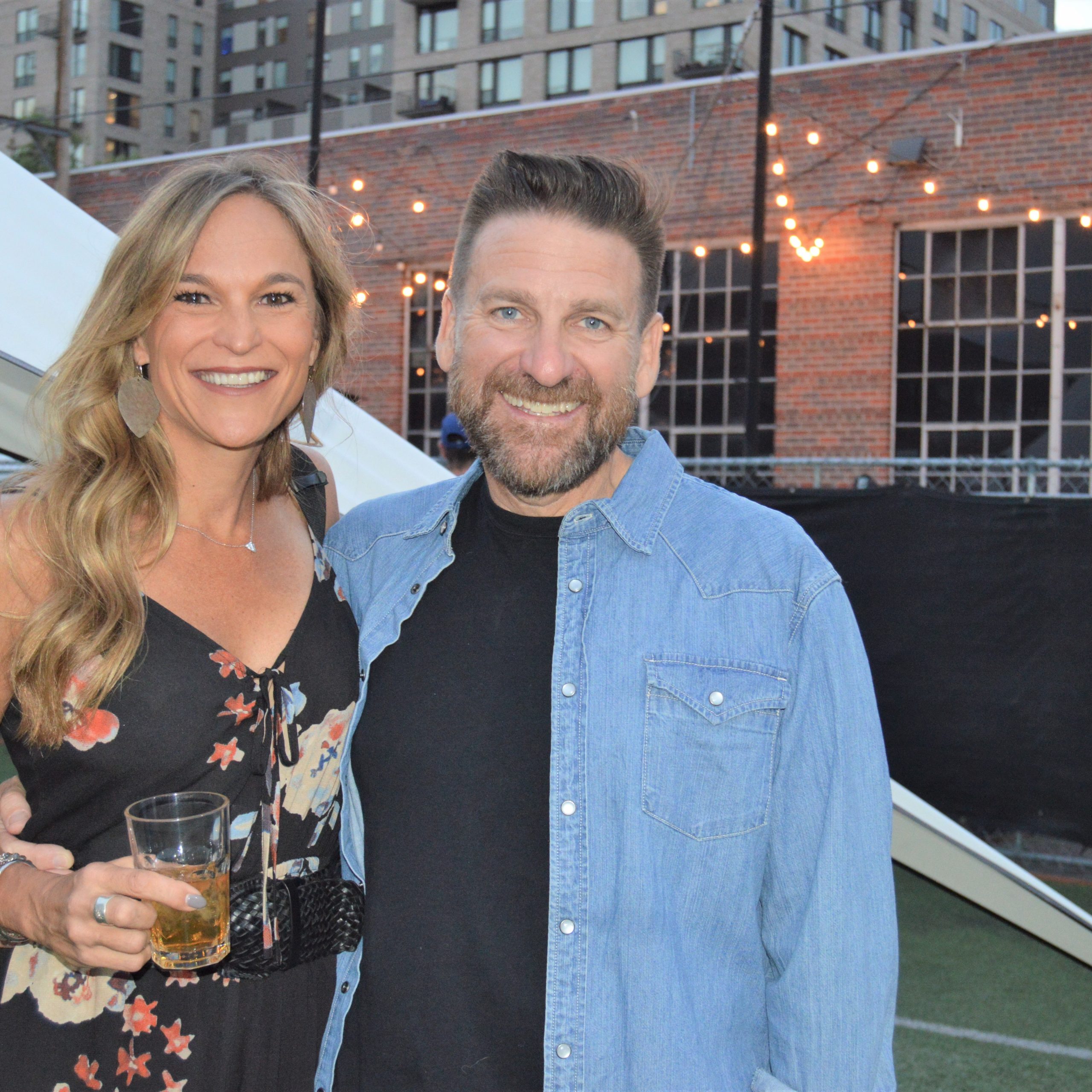 Chantell Taylor and Chris Castillian