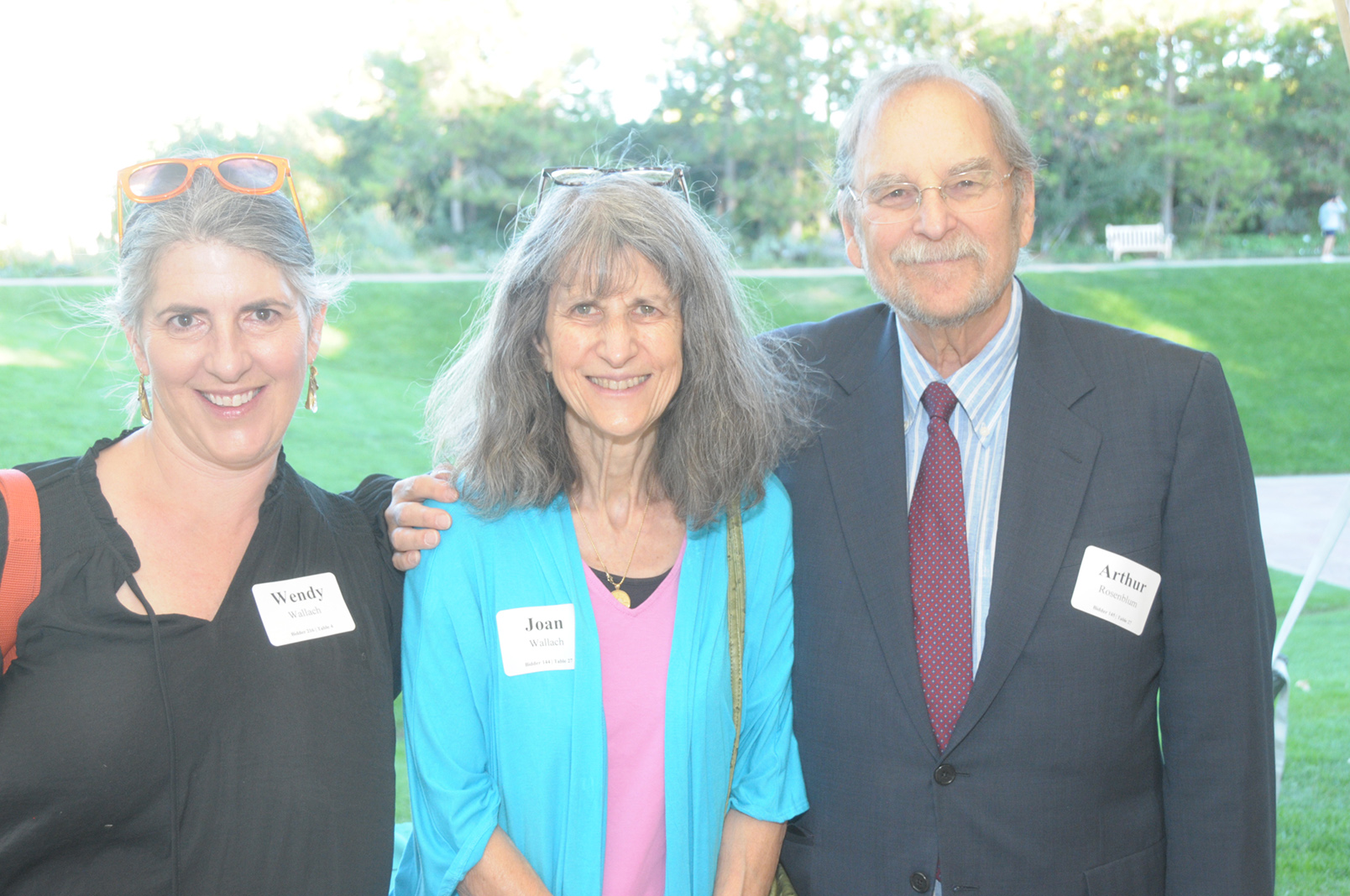 Wendy and Joan Wallach, Arthur Rosenblum