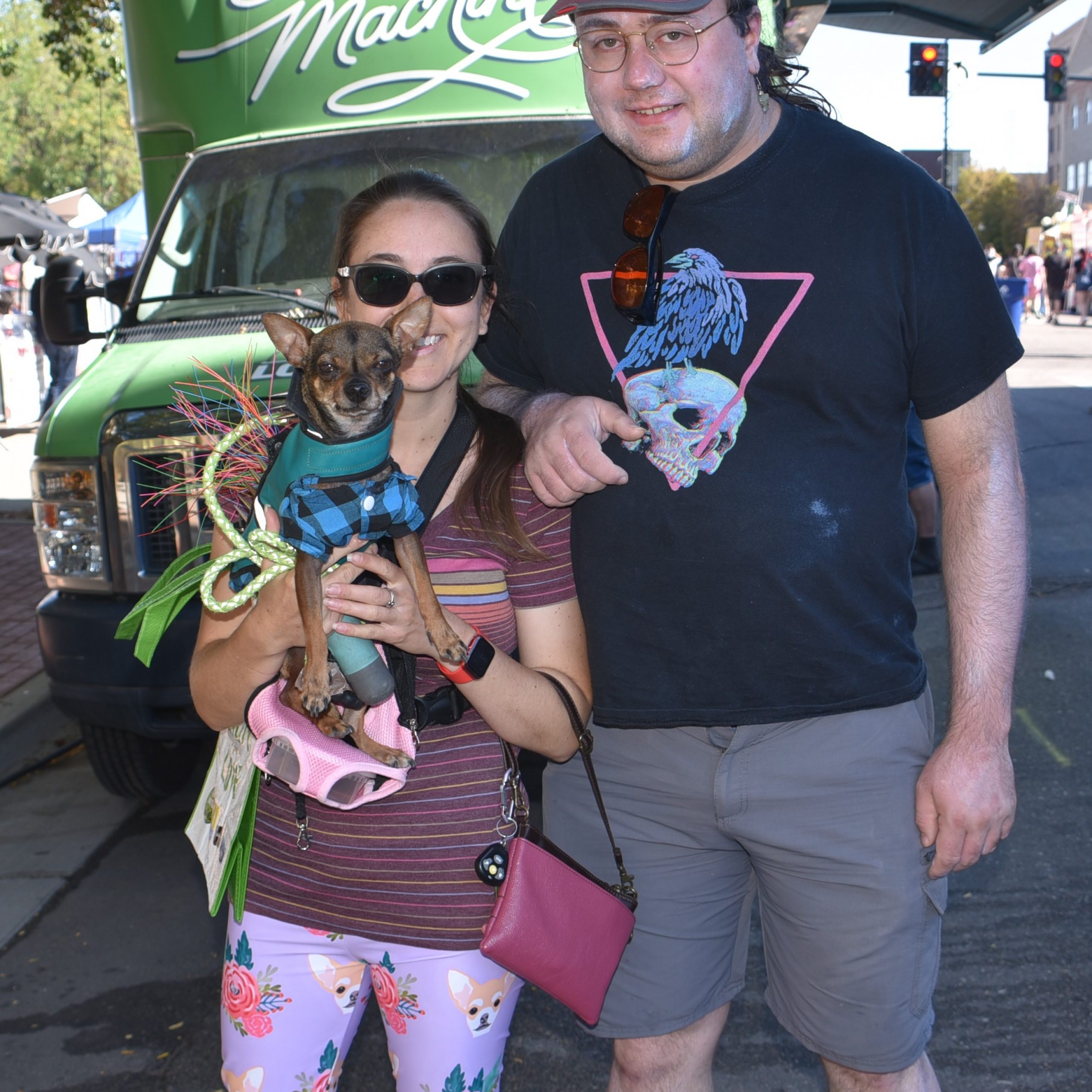 Christine Singer and Vinny Carbeth with "Magnitude"