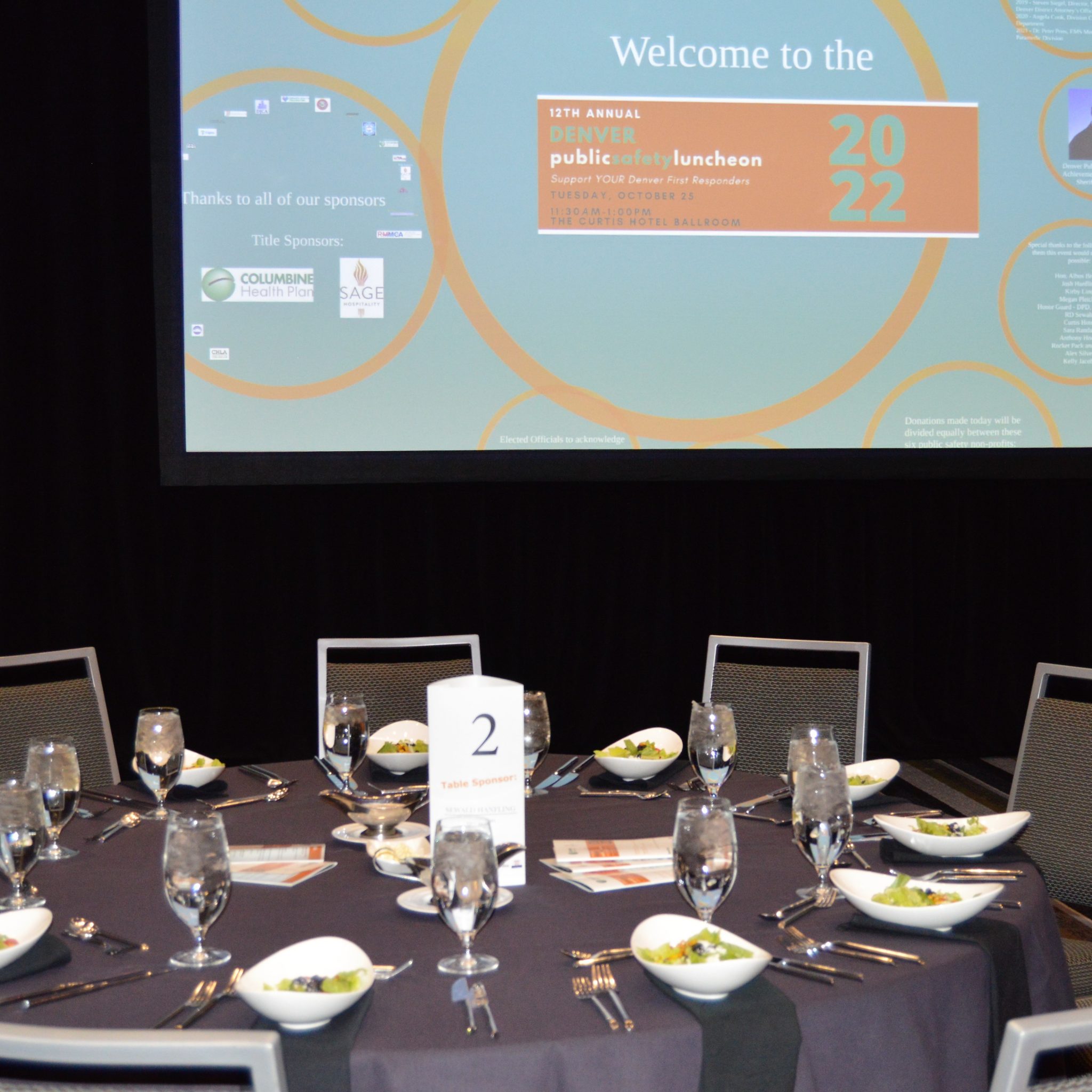 John Simonet (left) and Maj. Rick Guerrero, of Denver Sheriff ...