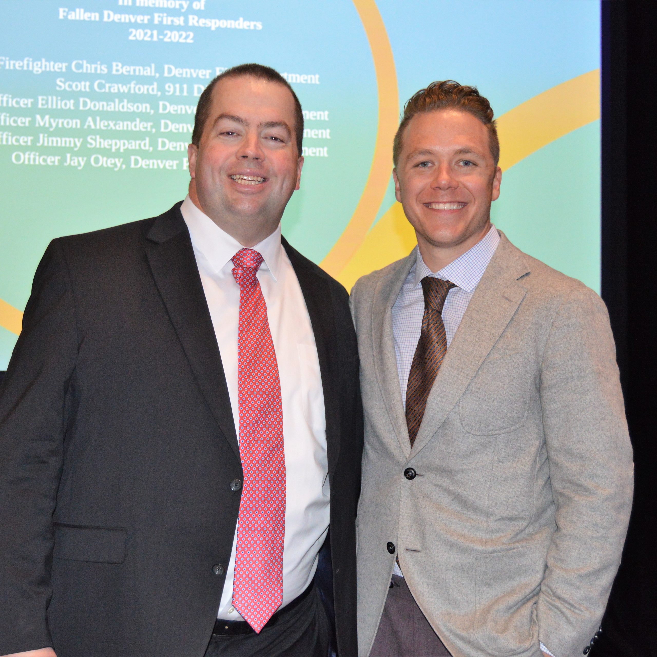 Tom Campbell (left) and Nick Eggemeyer