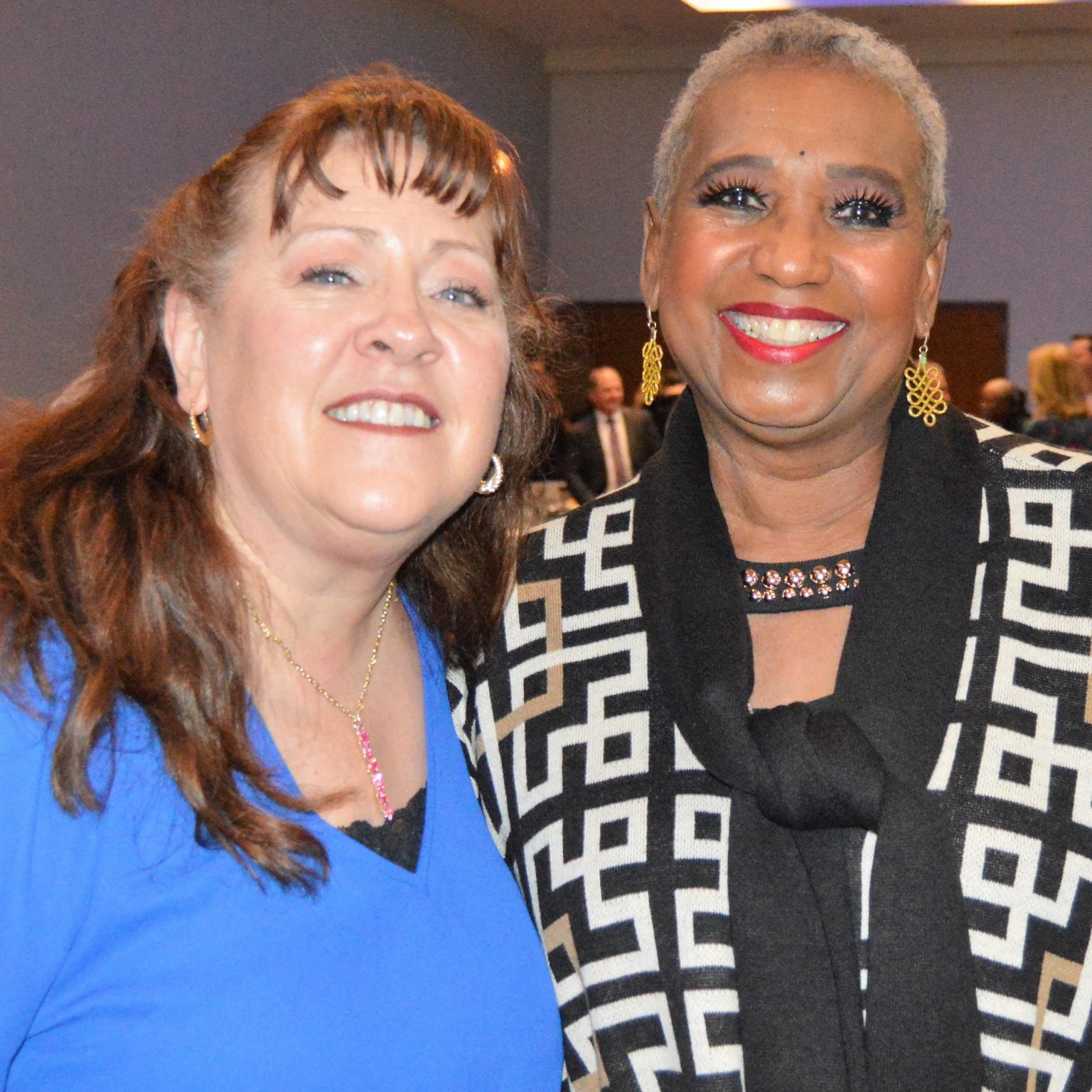 Sarah Tyson (left) and Donna Upson