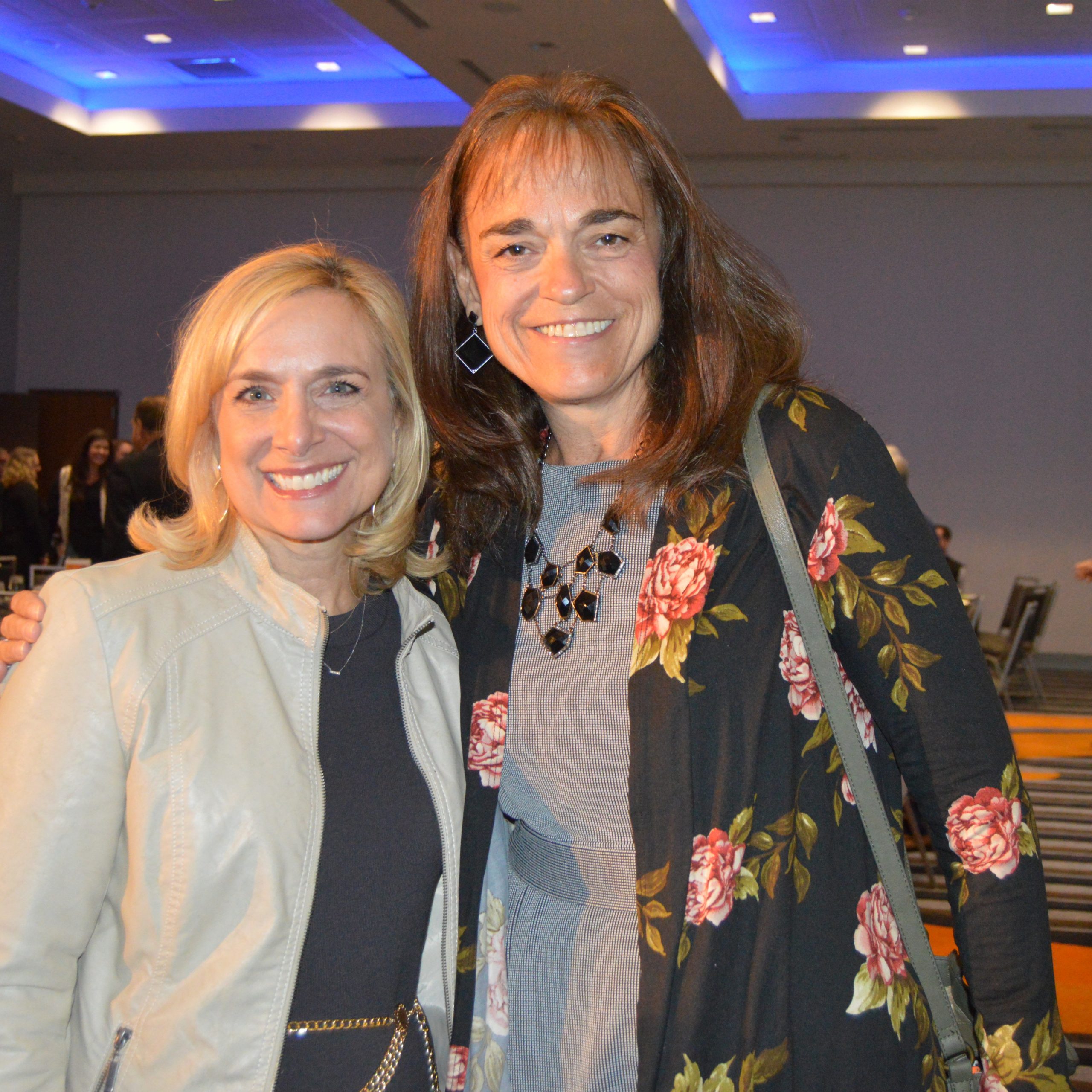 Sarah Tyson (left) and Donna Upson