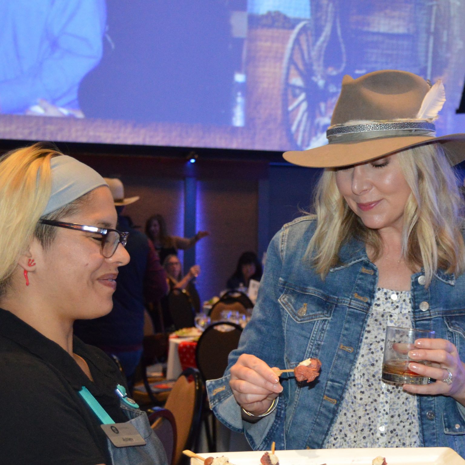 (l to r): Marsha Hodges, Pam Varkony and sponsor Gail Ehrlich
