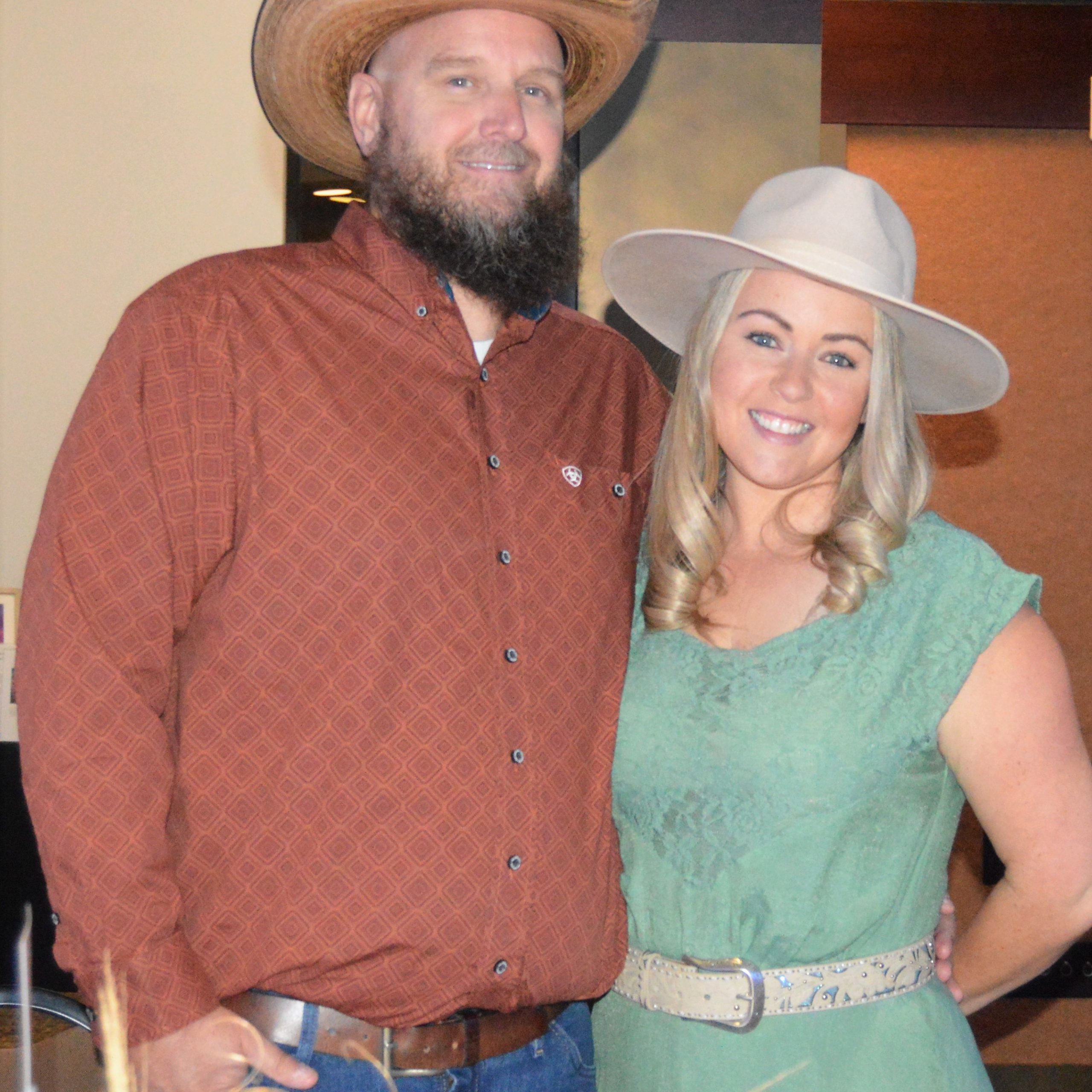 Tobin Wood and Jen Thomson