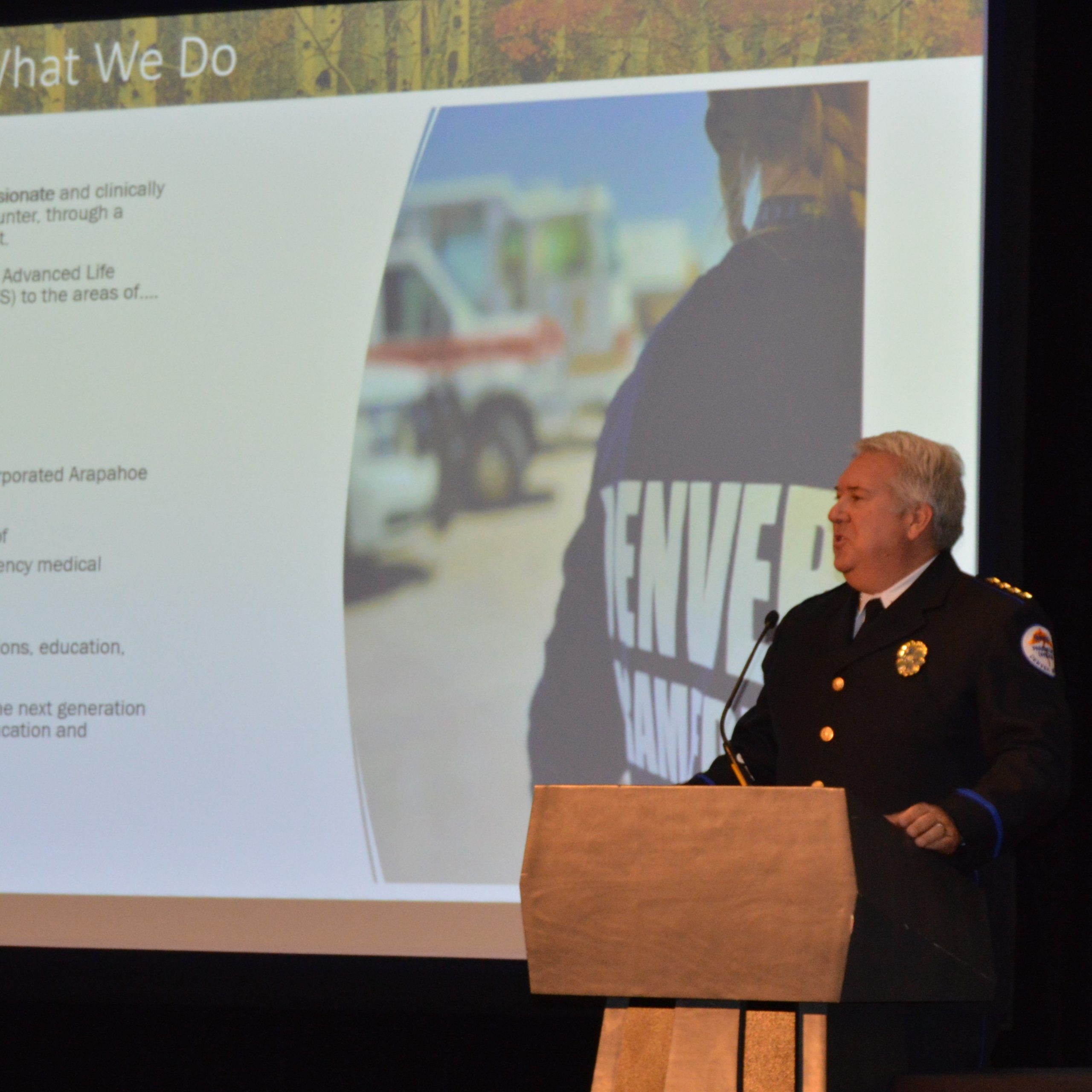 Gary Bryskiewicz, Chief Paramedic, Denver Health Paramedic Division