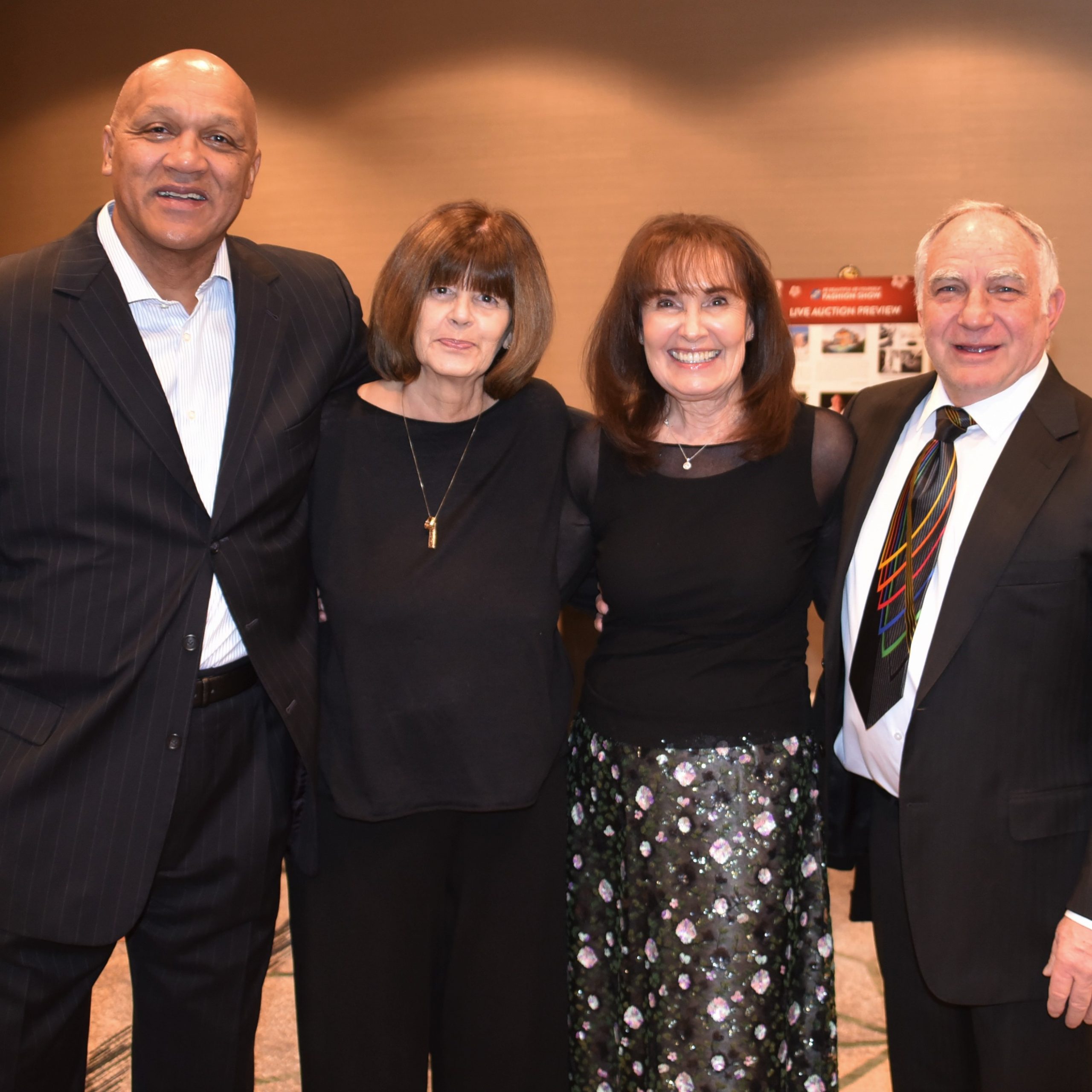 Steve and Pam Mason, left, with Kathi and Lou Rotella Jr.