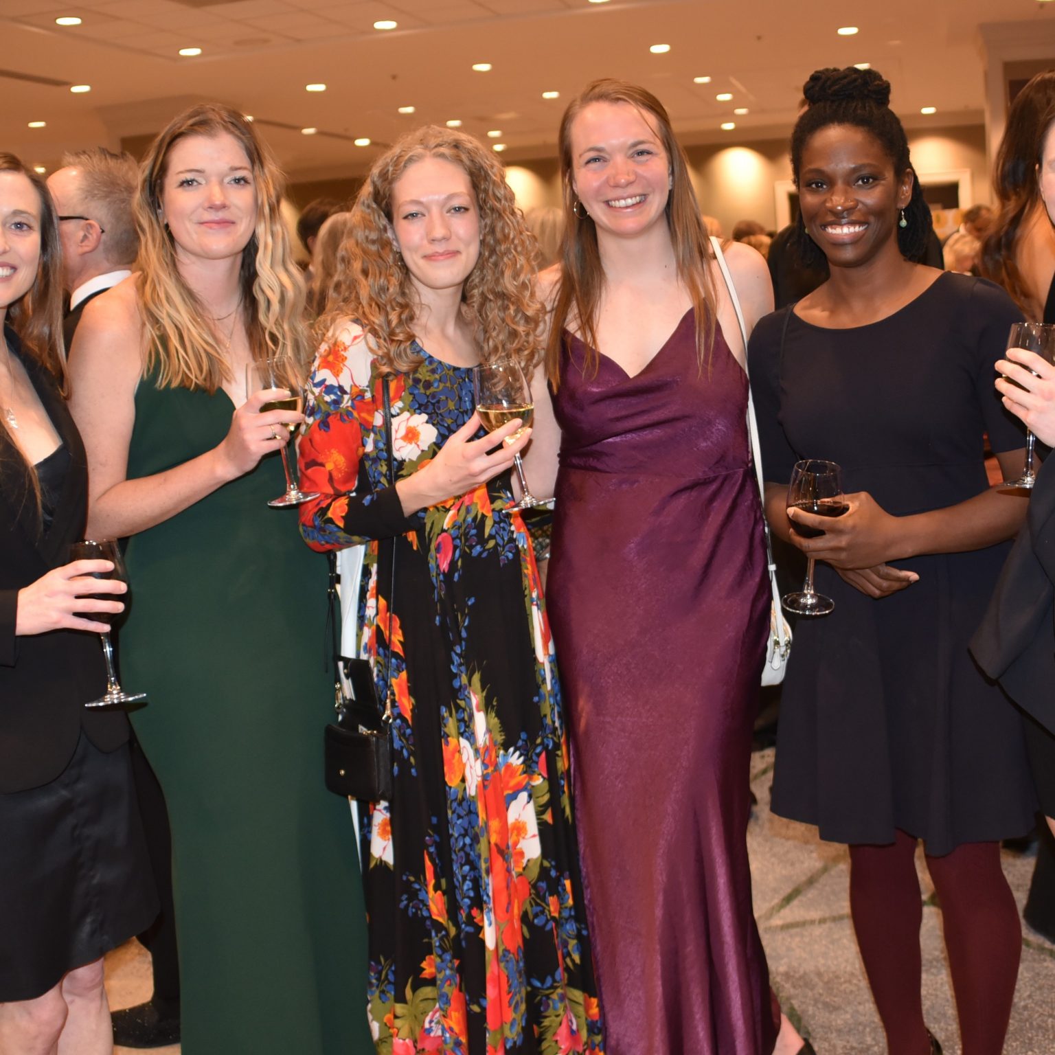 Jodell and Mike Silvestri, left, with Emily and Matt Propst