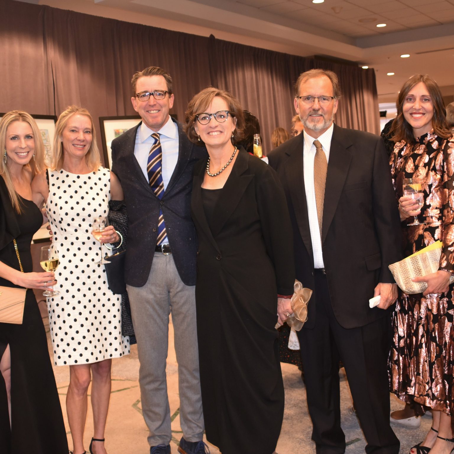 Bradley Joseph, left, Kathy Finley, Luke Stahmer