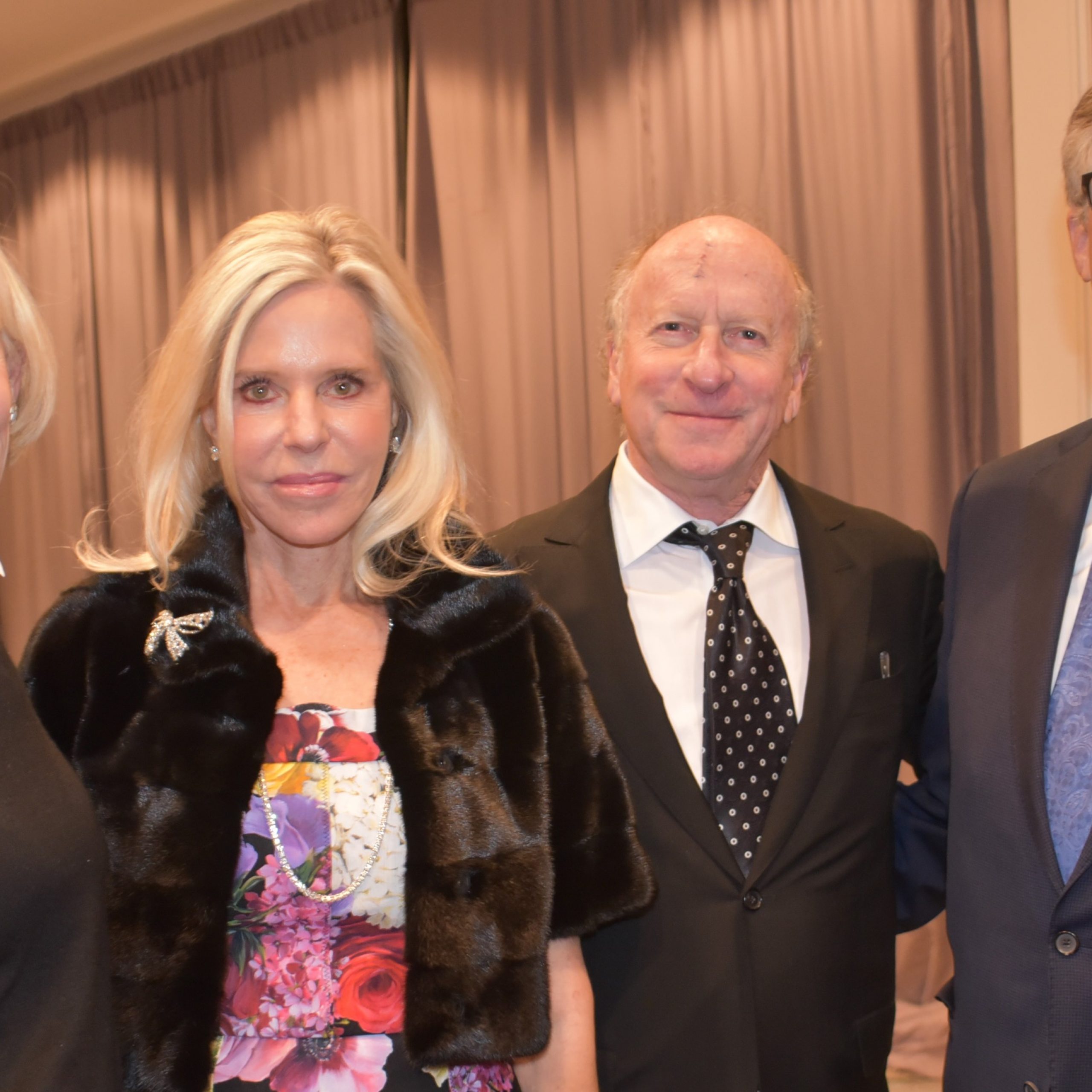 Michele Right, left, Debbi and Lee Alpert, Richard Right