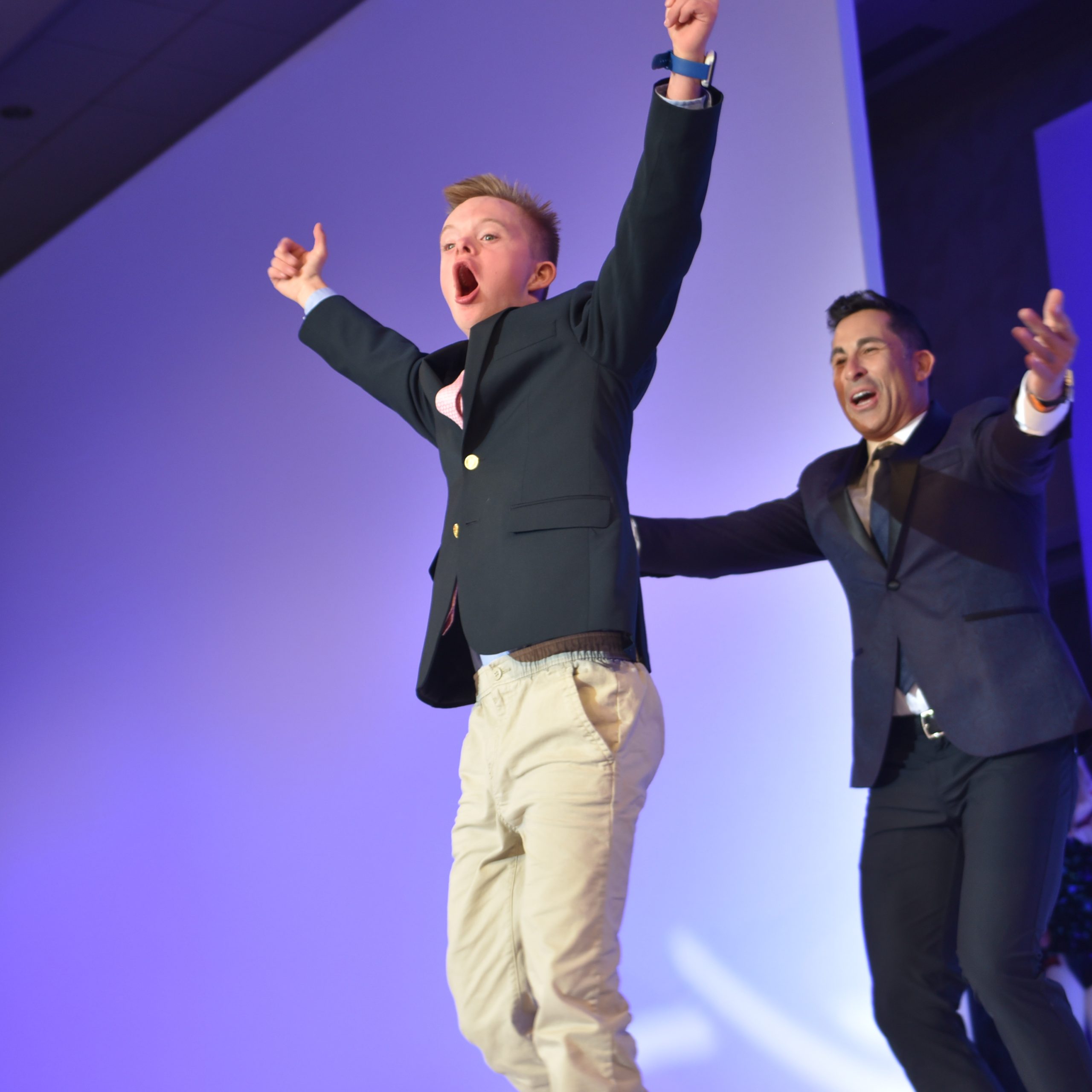 Will Edson greets the crowd with no holds barred, accompanied by Ryan ...