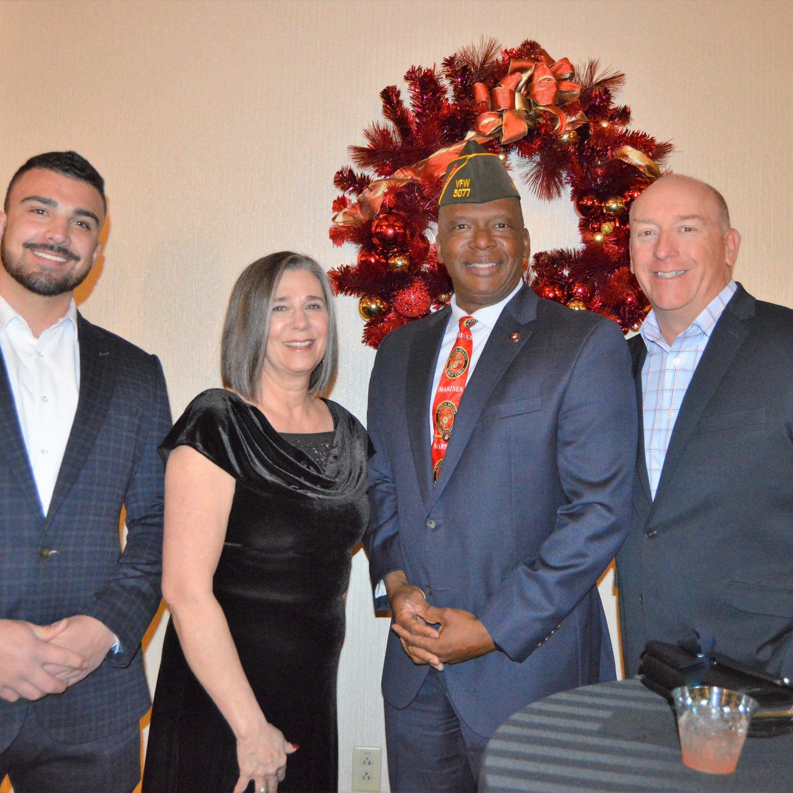 (l to r): Jordan Doles, Cheryl King, Duan Rockette, Barry Long