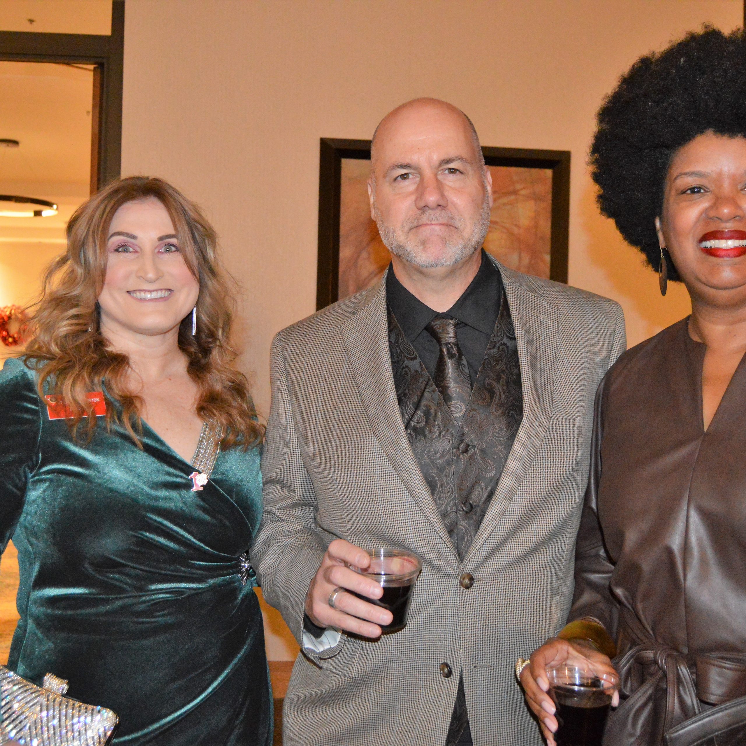 (l to r): Terri Clinton, Greg Westfall, Leanne Wheeler
