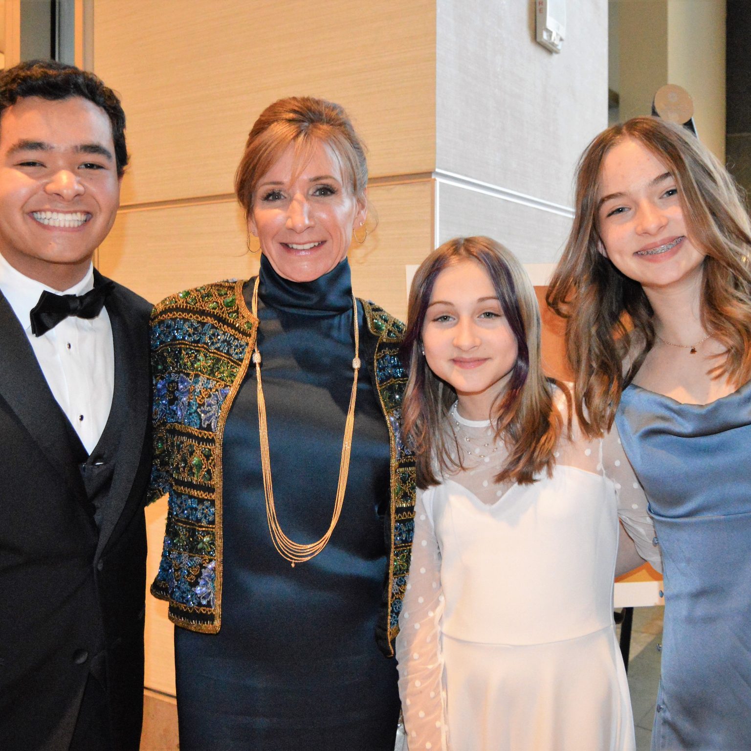 (l to r) Adin Robinett, Candace Thomas, Olivia Carson, Madison Bobo