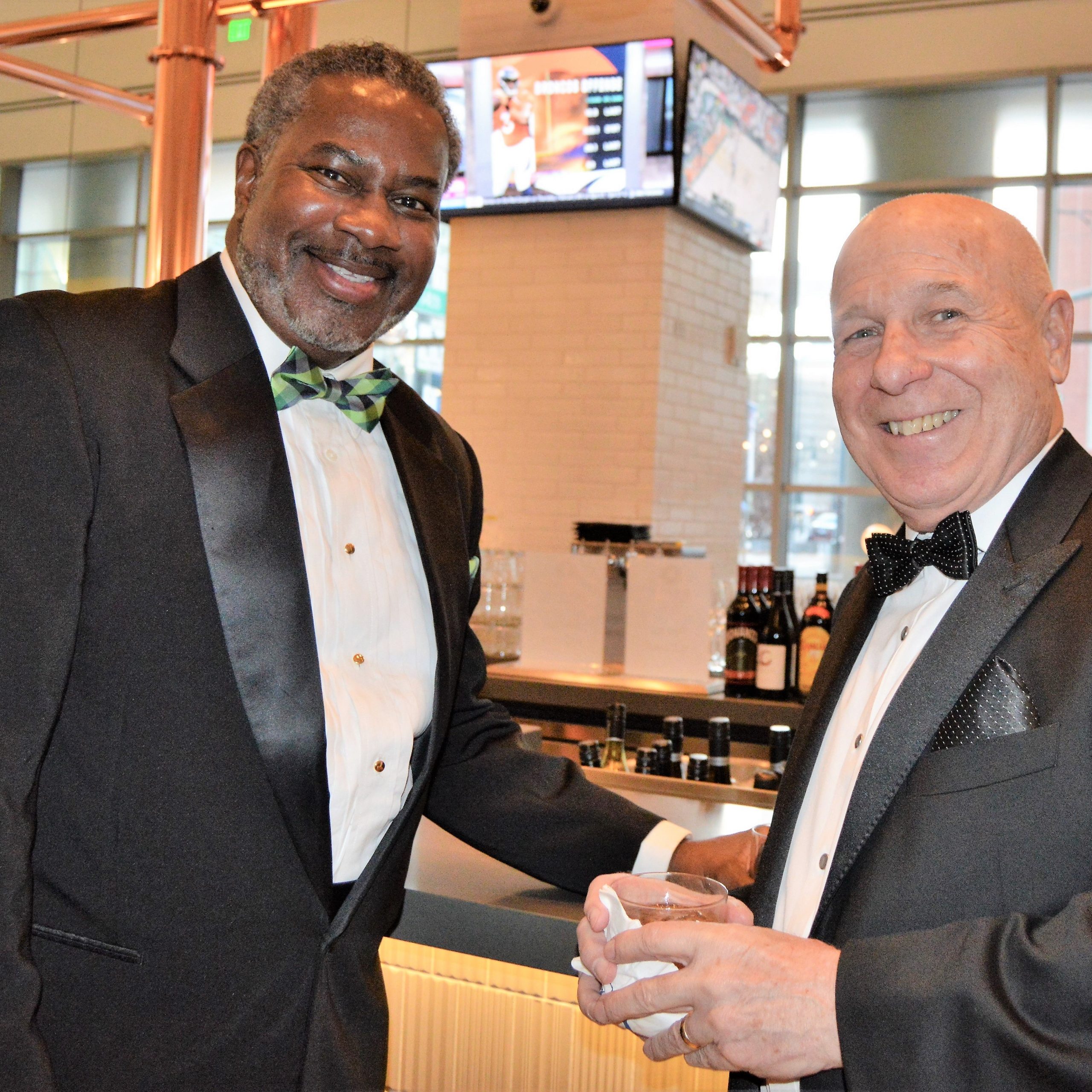 Danny Moore (left) and Jeff Keener