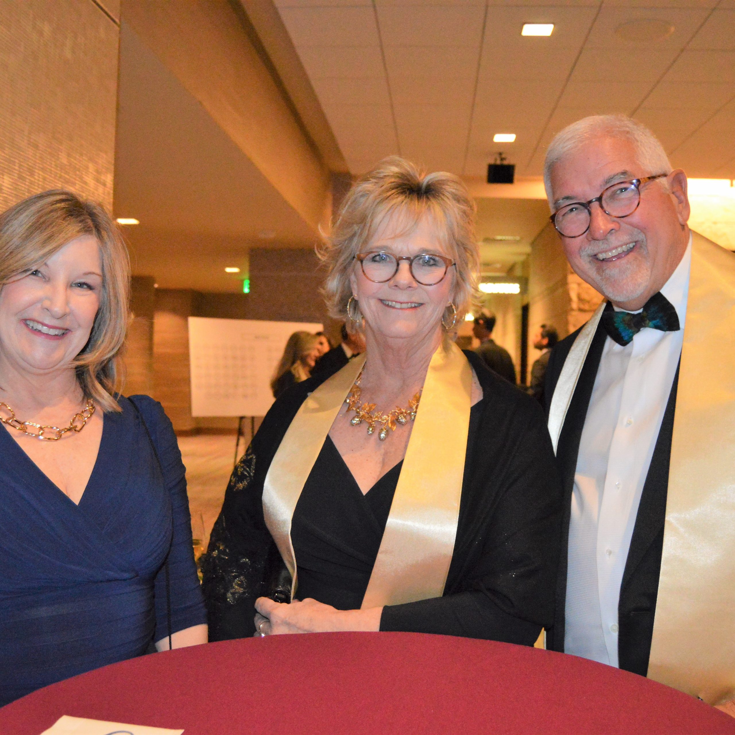 (l to r): Deborah Cameron, Nancy and Curt Richardson