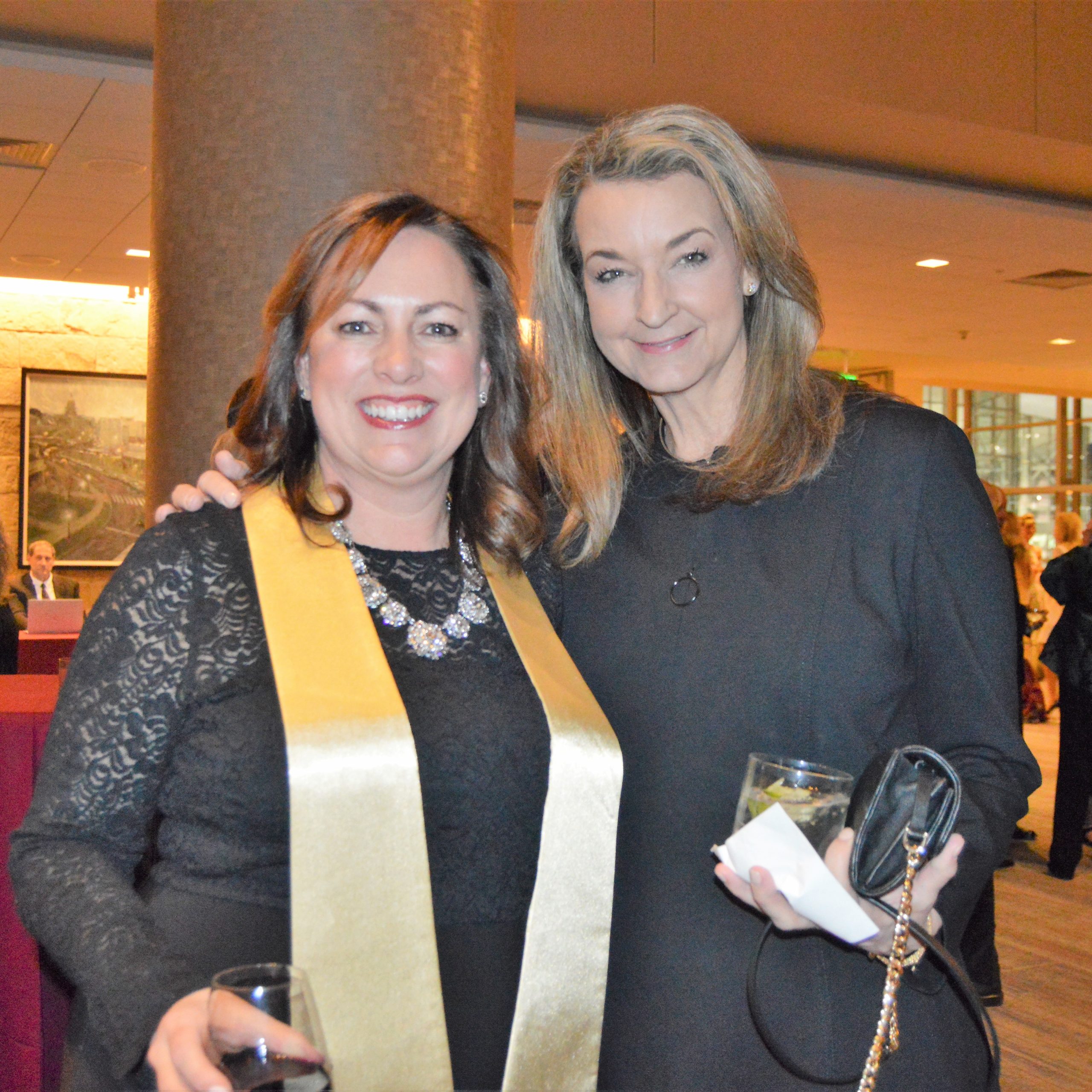 Candace Daniels (left) and Cinamon Watson