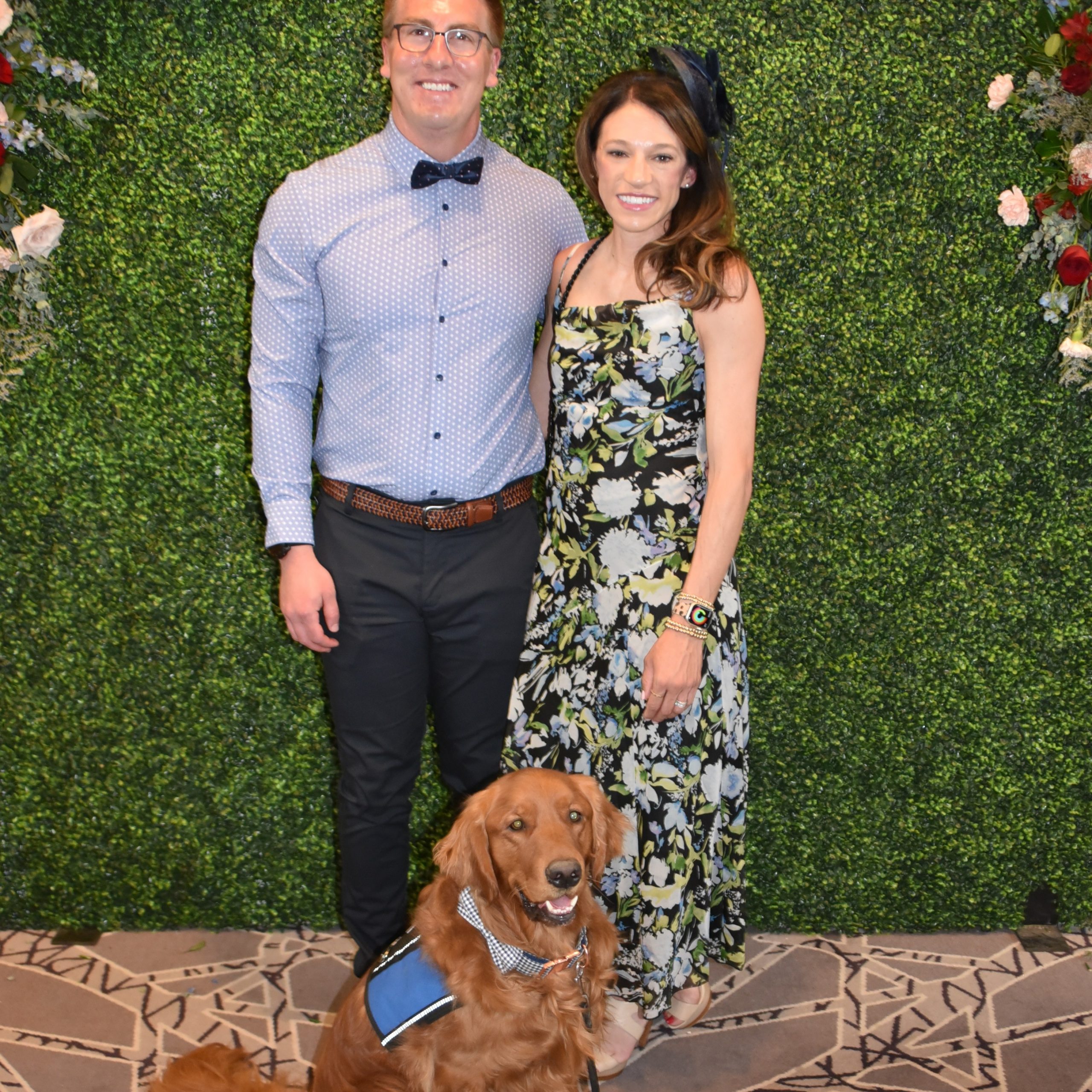 Austin and Laura Tanner with Lou