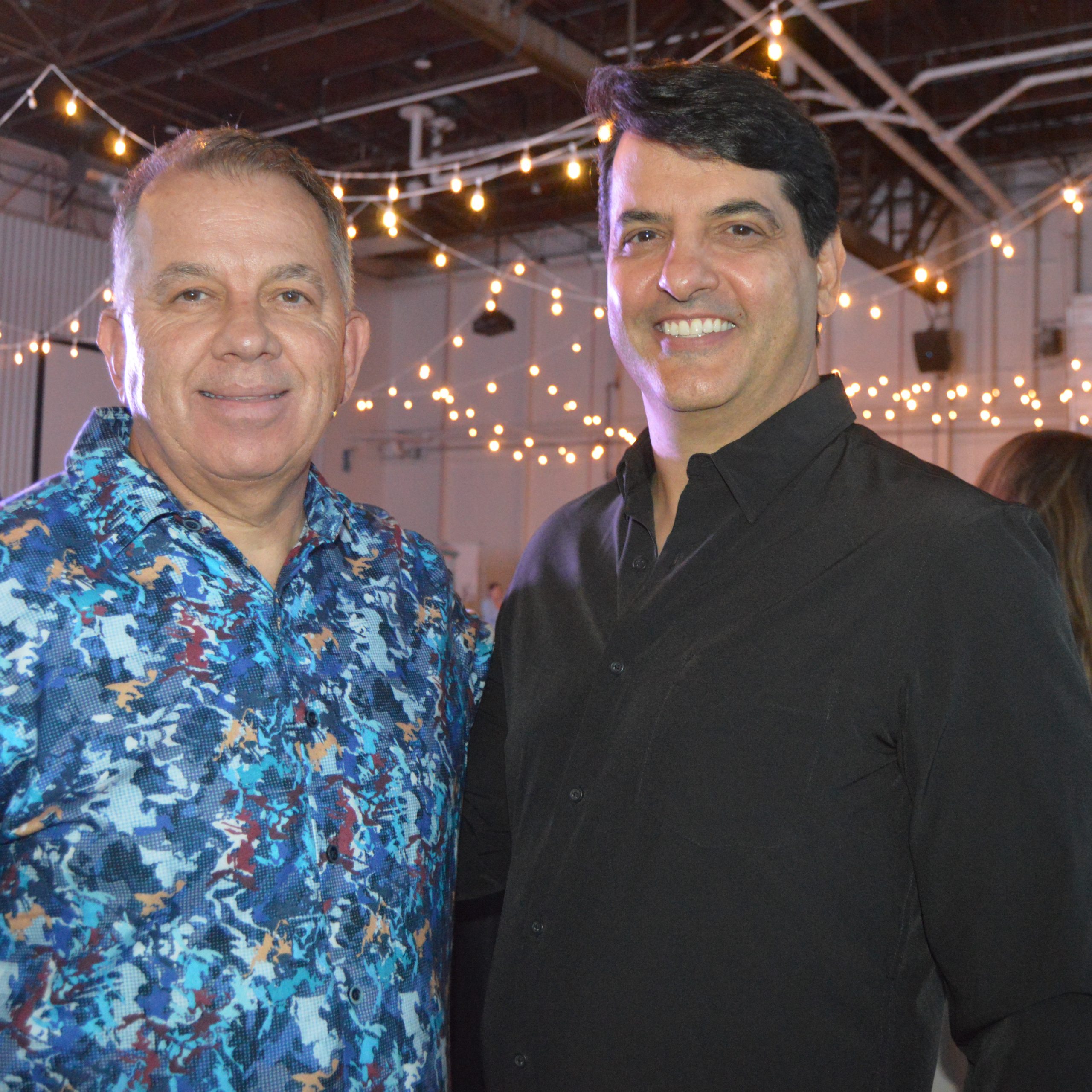 Colorado Springs Hispanic Chamber's Joe Aldaz (left) and Frank Lopez