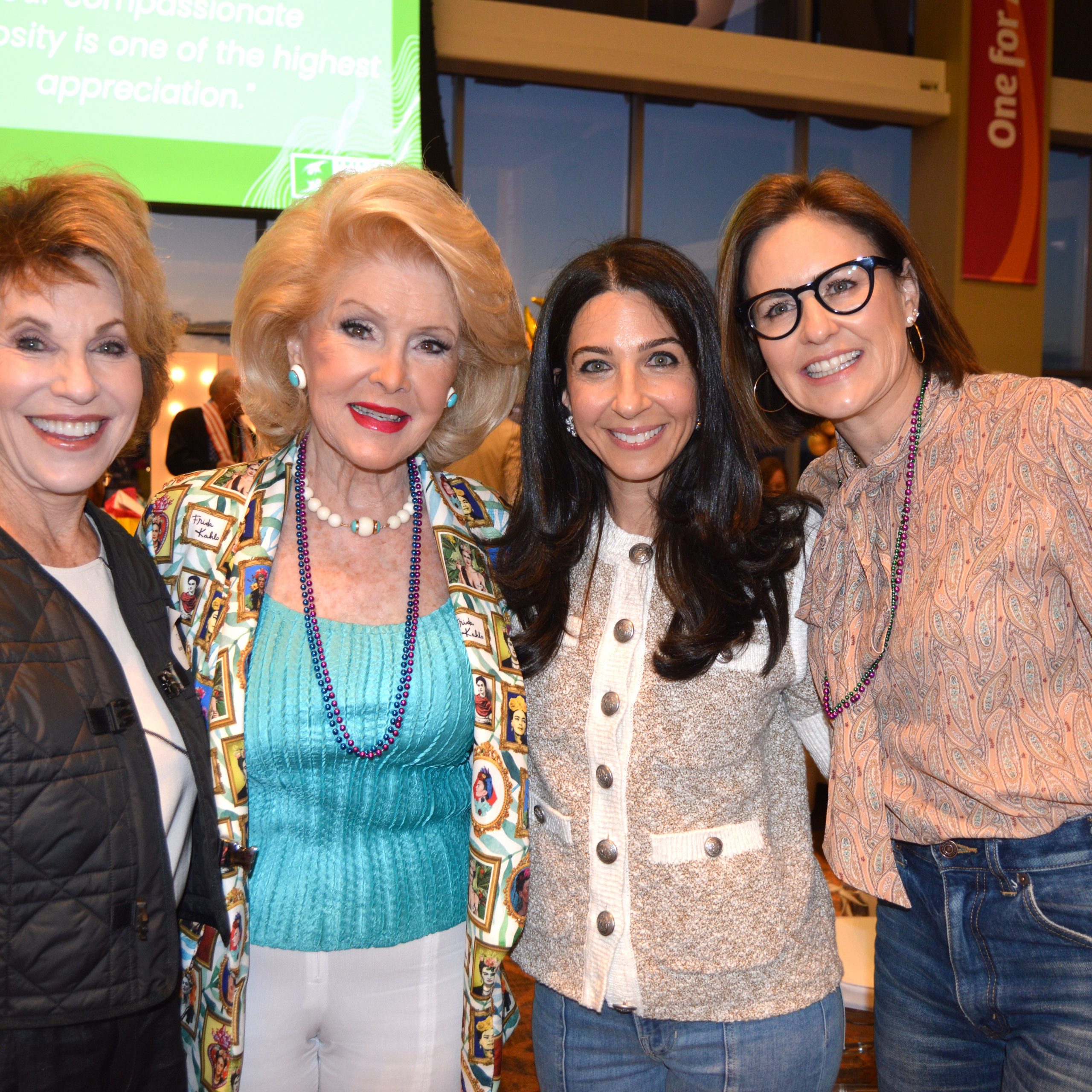 (l to r): Robin Chotin, Diane Huttner, Jessica Shaoul, Mauri Chotin