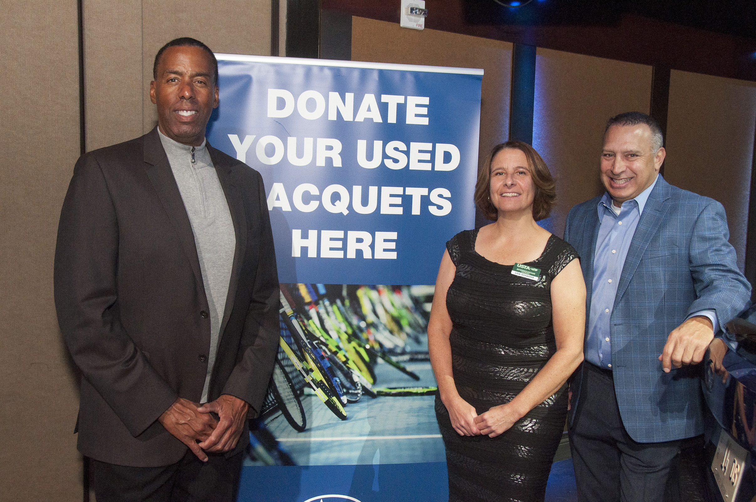 Lisa Schaefer with Subaru Reps: JD Goodwin and Scott Thompson