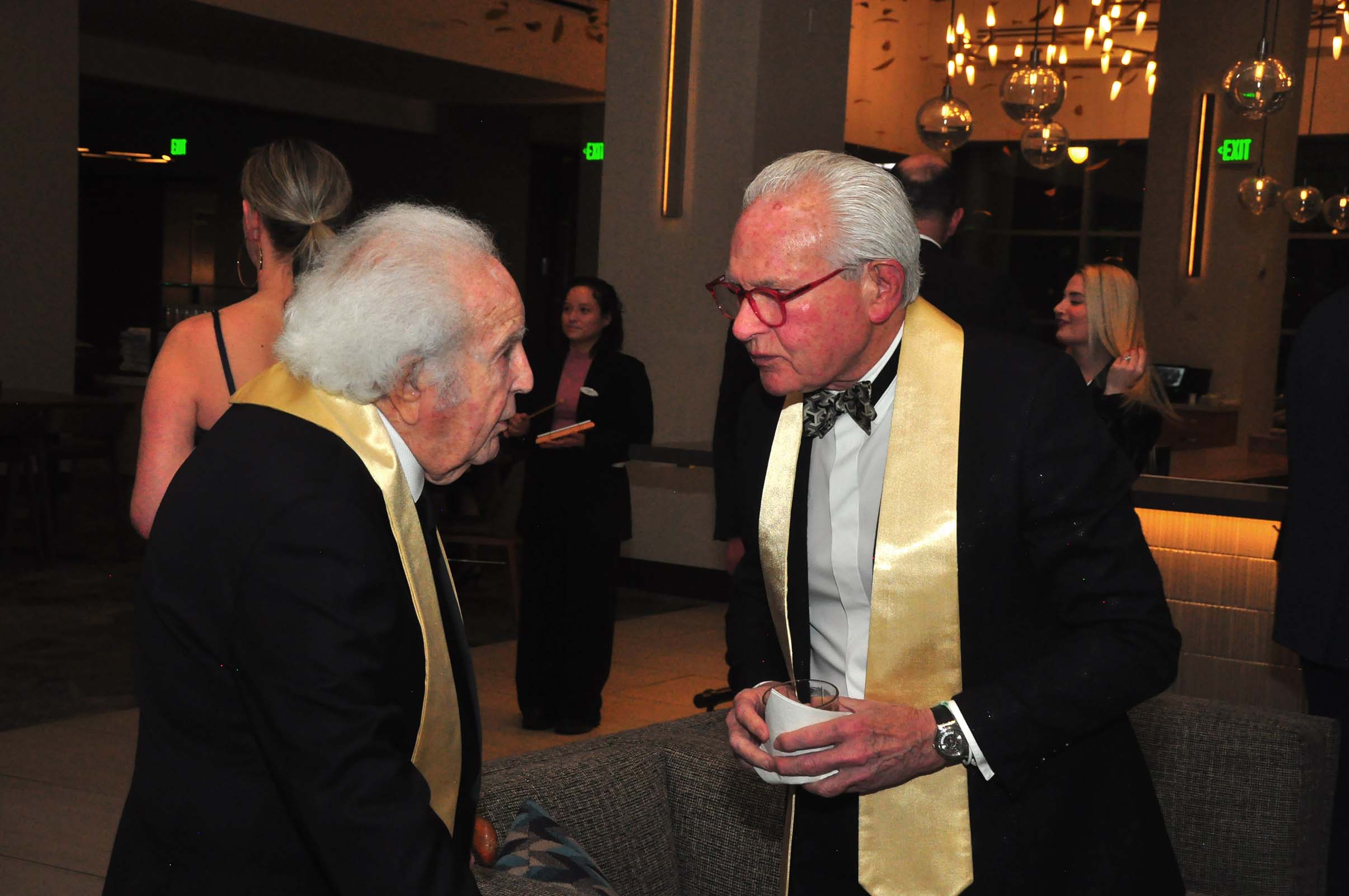 Eddie Robinson and Barry Hirschfeld