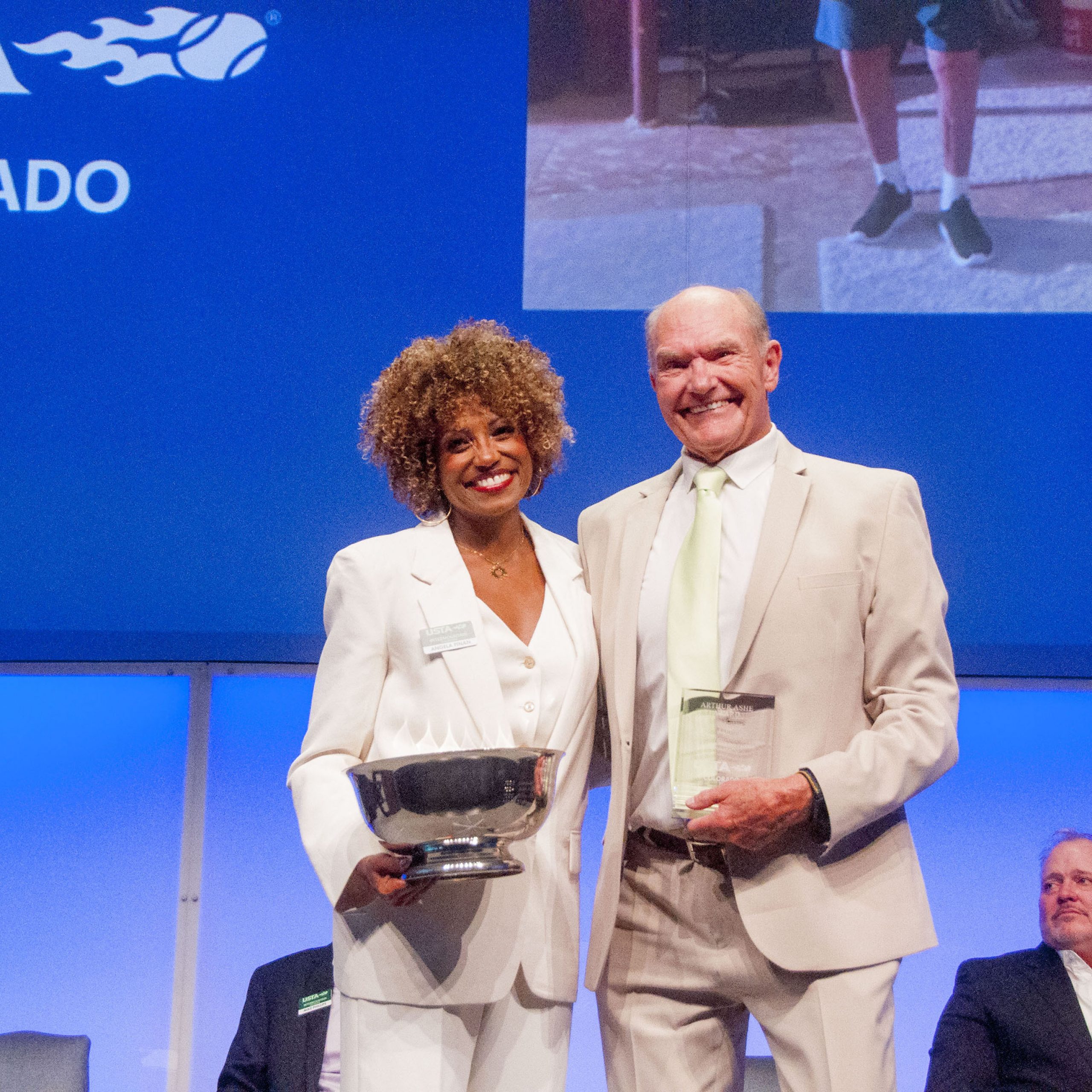 Angela Finan, Tom Talmadge (Under-Resourced Populations - Service Award)