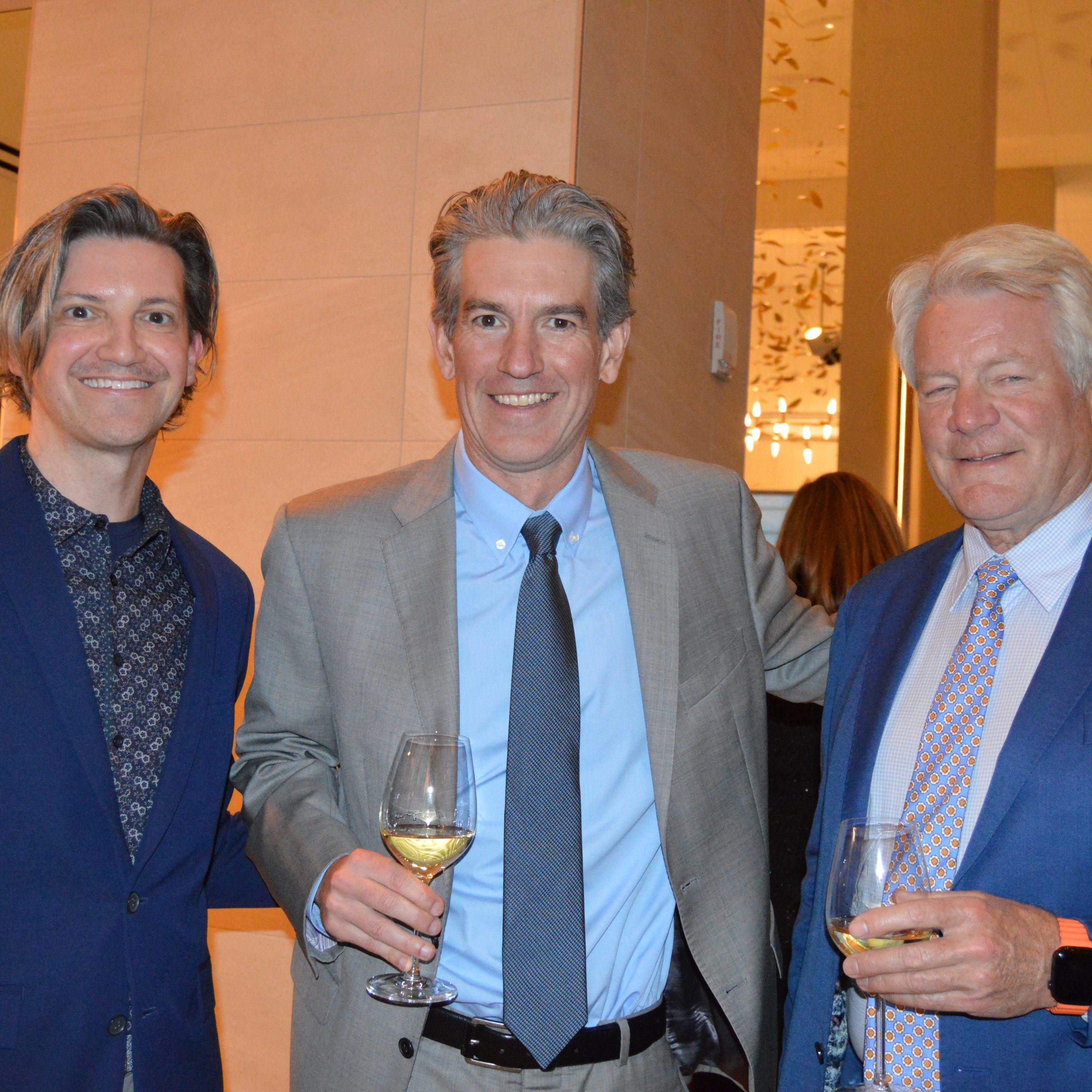 (l to r): Brian Wolf, Steve Fechheimer, Dick Cantwell