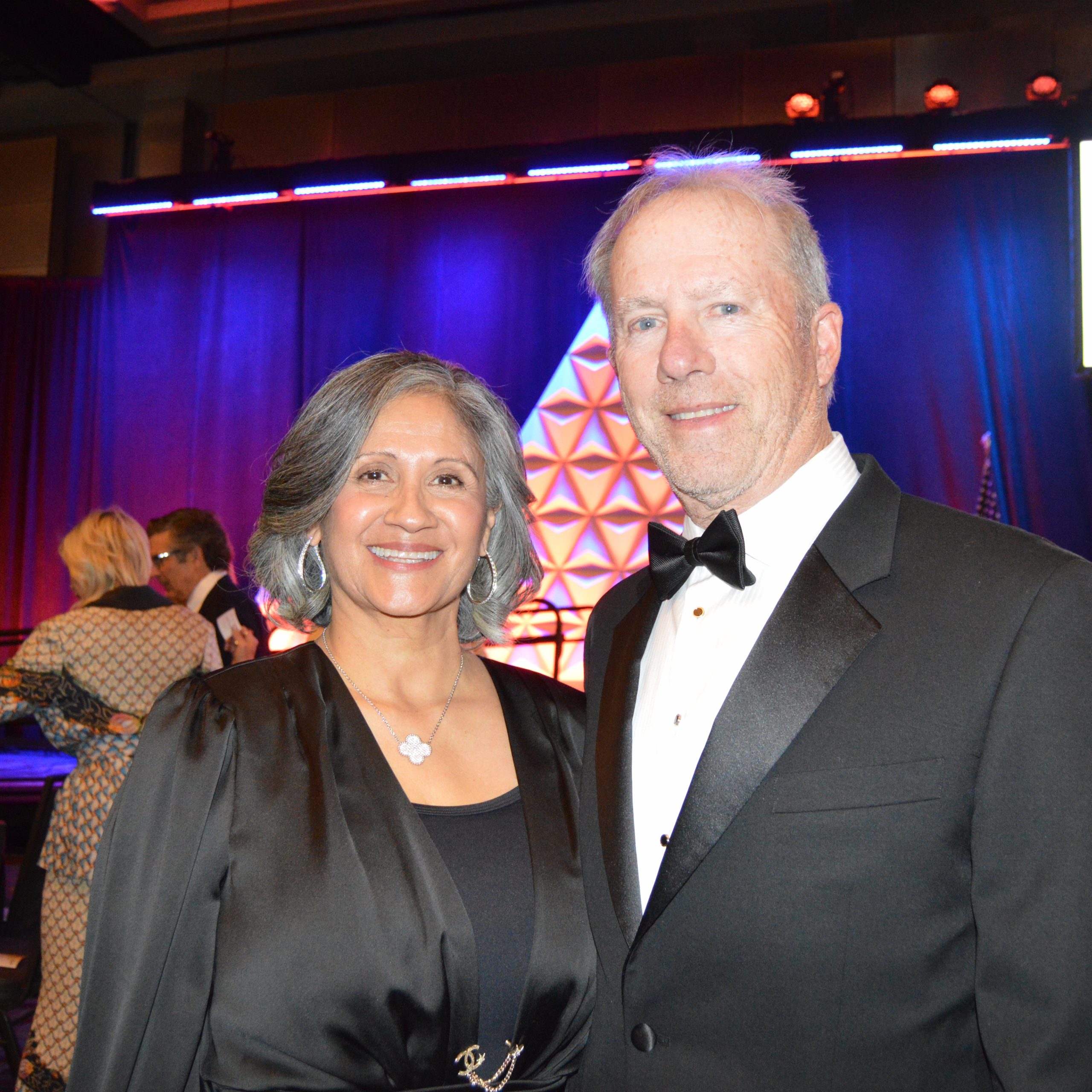2025 laureate Anita Padilla-Fitzgerald with husband Gene