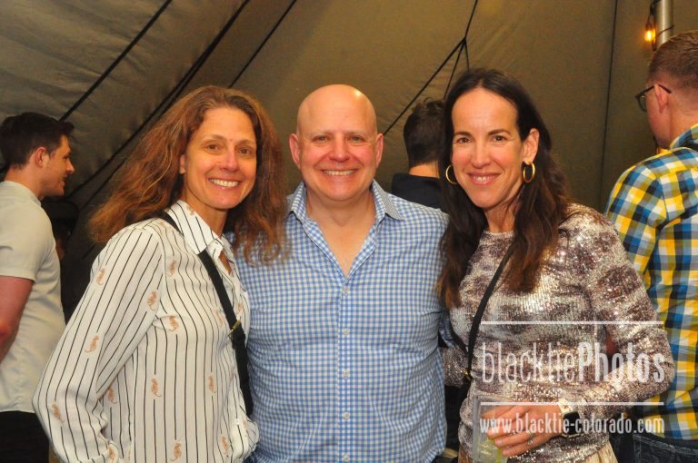 Eula Adams, left, Dr. Larry Spivak and Lisa Williams